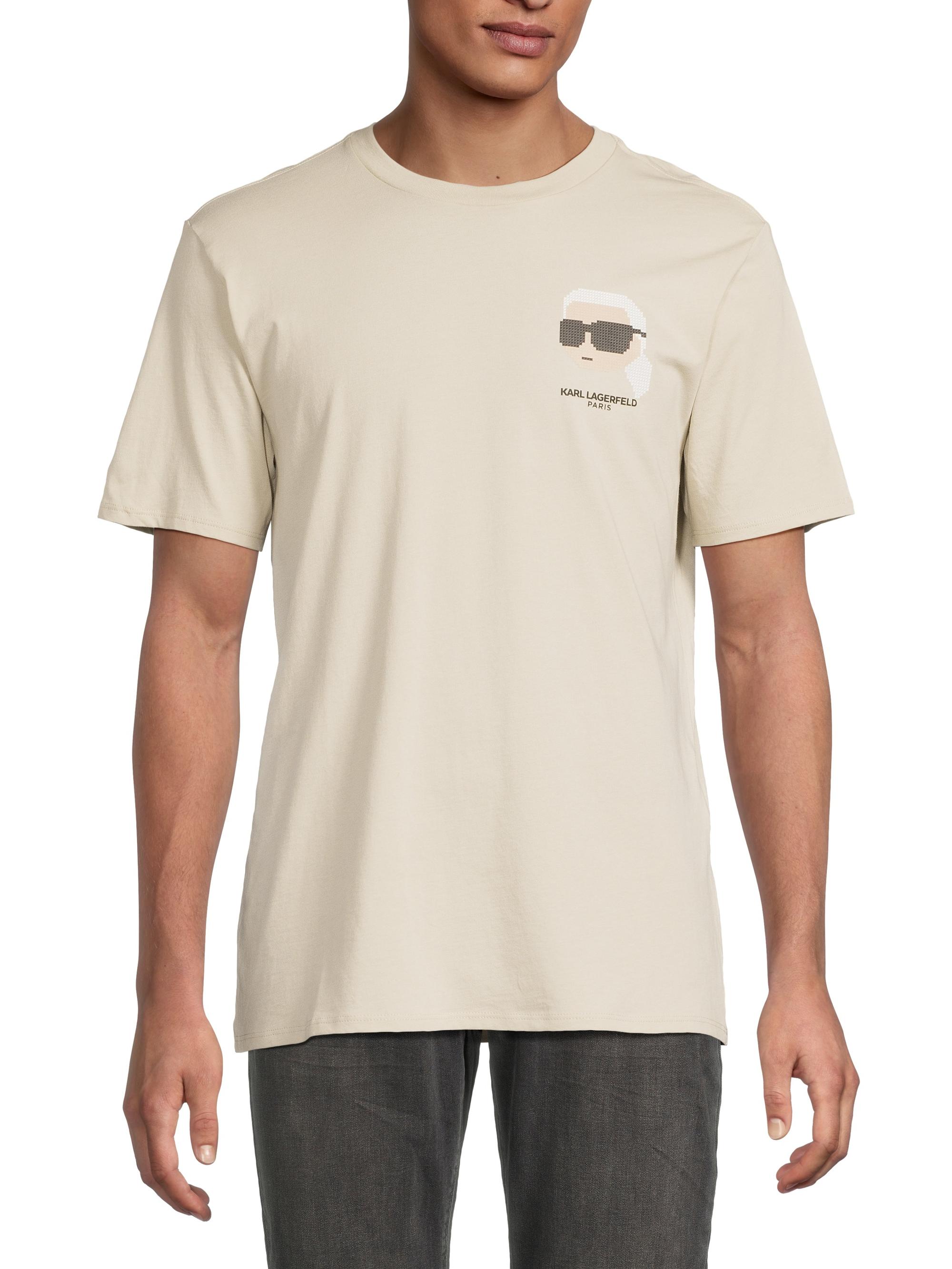 Click here for Karl Lagerfeld Paris Mens Leggo Karl Logo Cotton T... prices