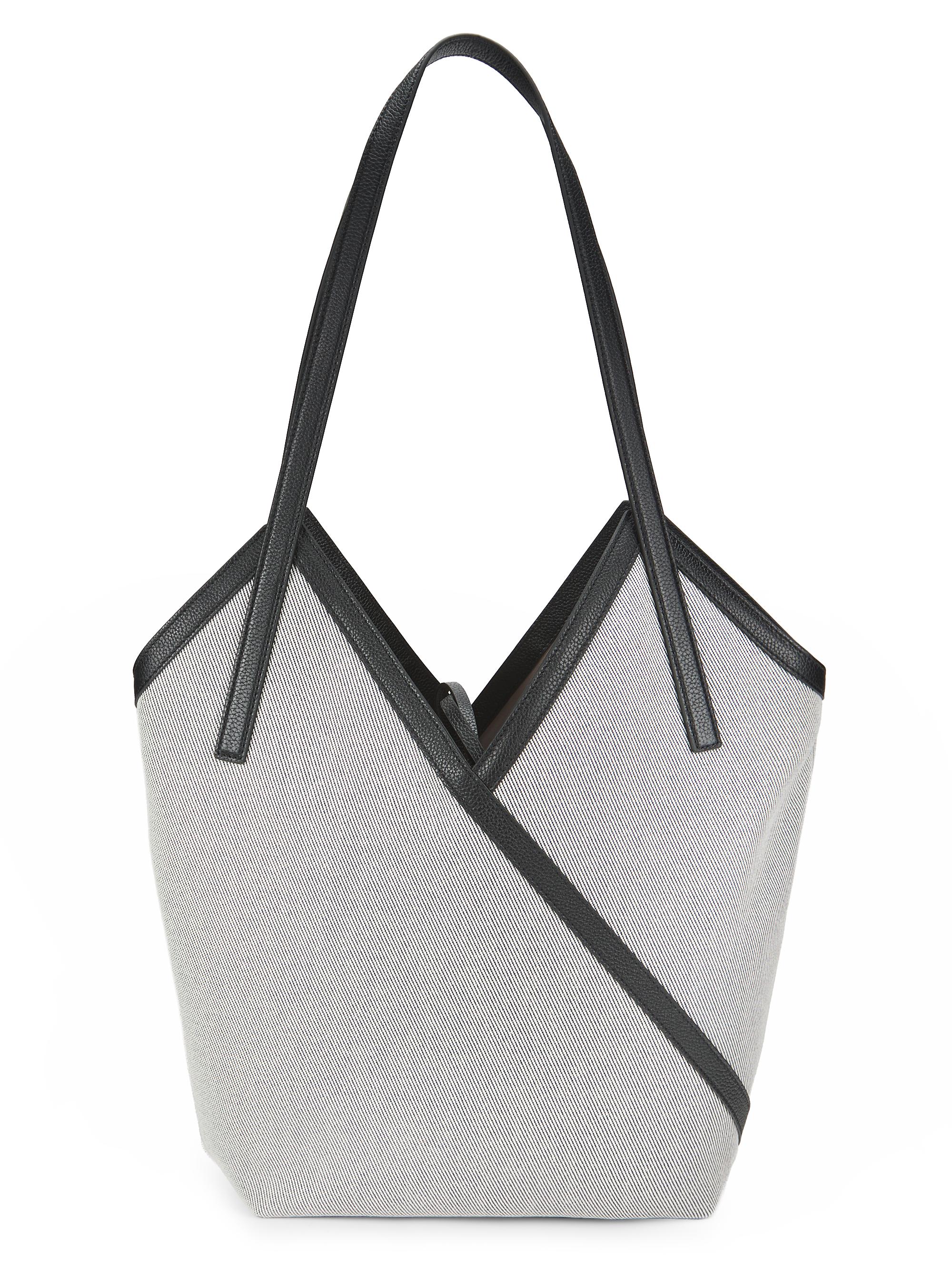 Click here for Rag & Bone Womens Alix Cotton & Leather Tote - Bla... prices
