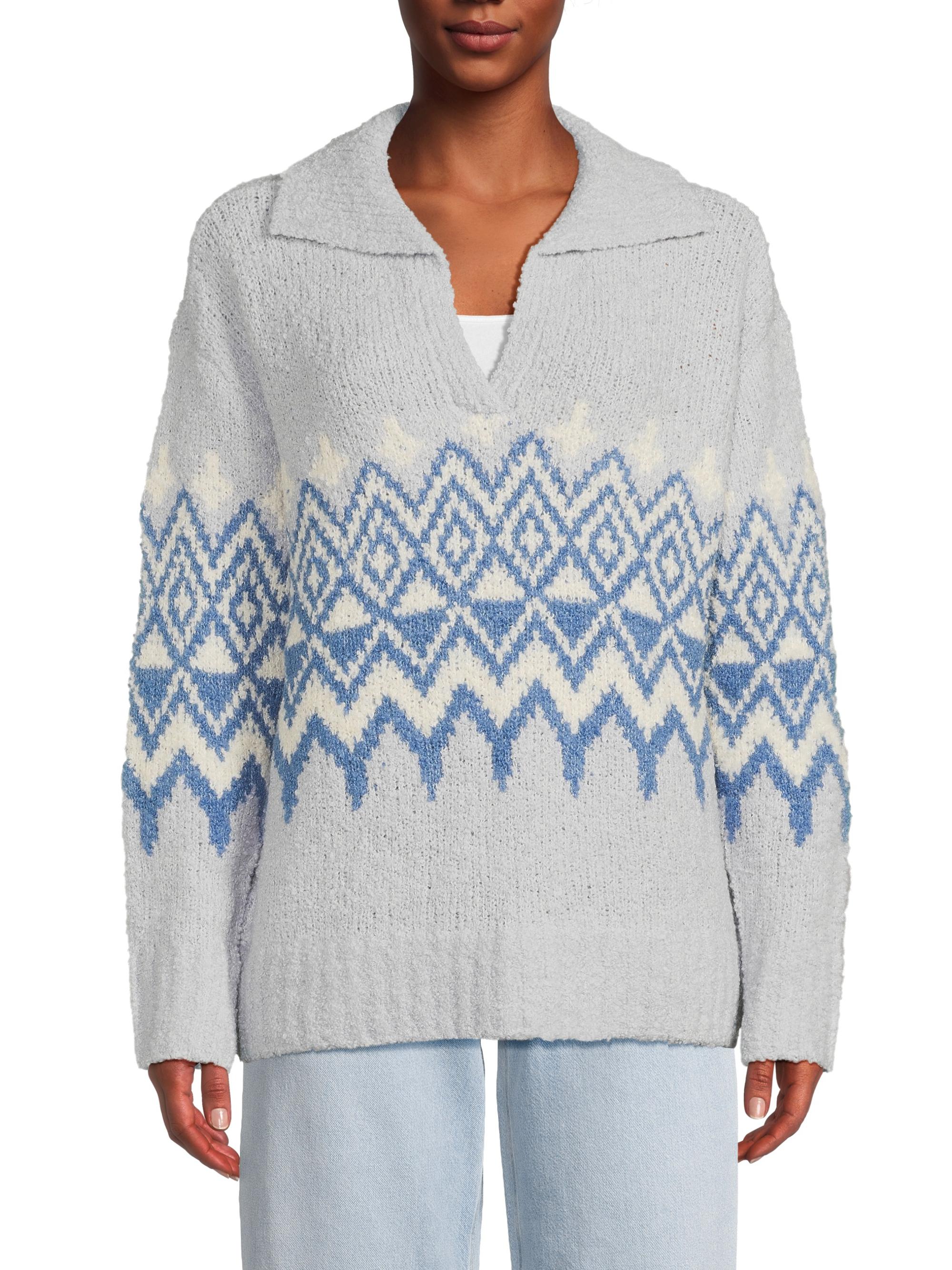 Click here for Saks Fifth Avenue Womens Fair Isle Johnny Sweater... prices
