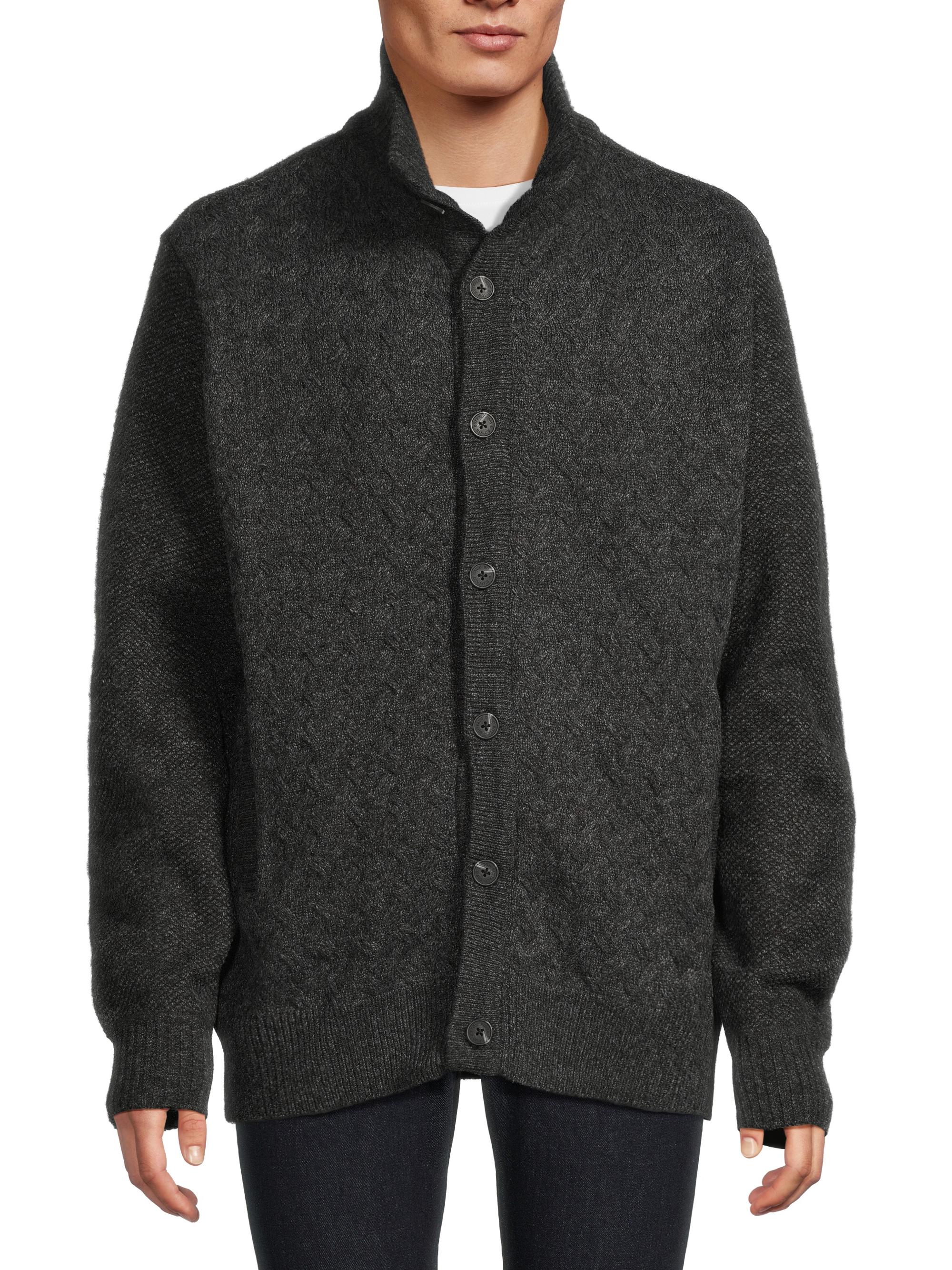 Click here for Buffalo David Bitton Mens Washington Cable-Knit Sw... prices