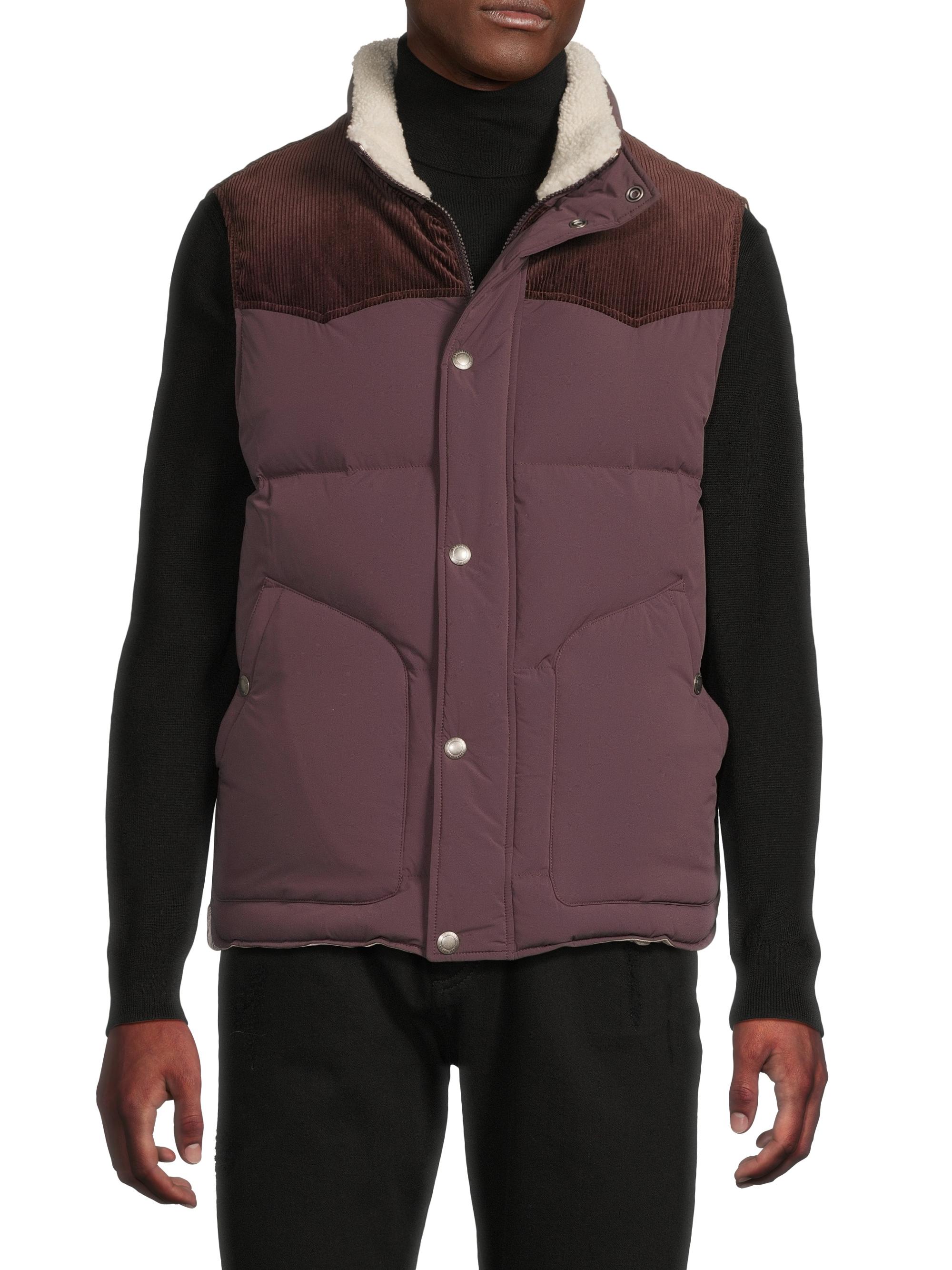 Click here for Brunello Cucinelli Mens Quilted Vest - Purple - Si... prices