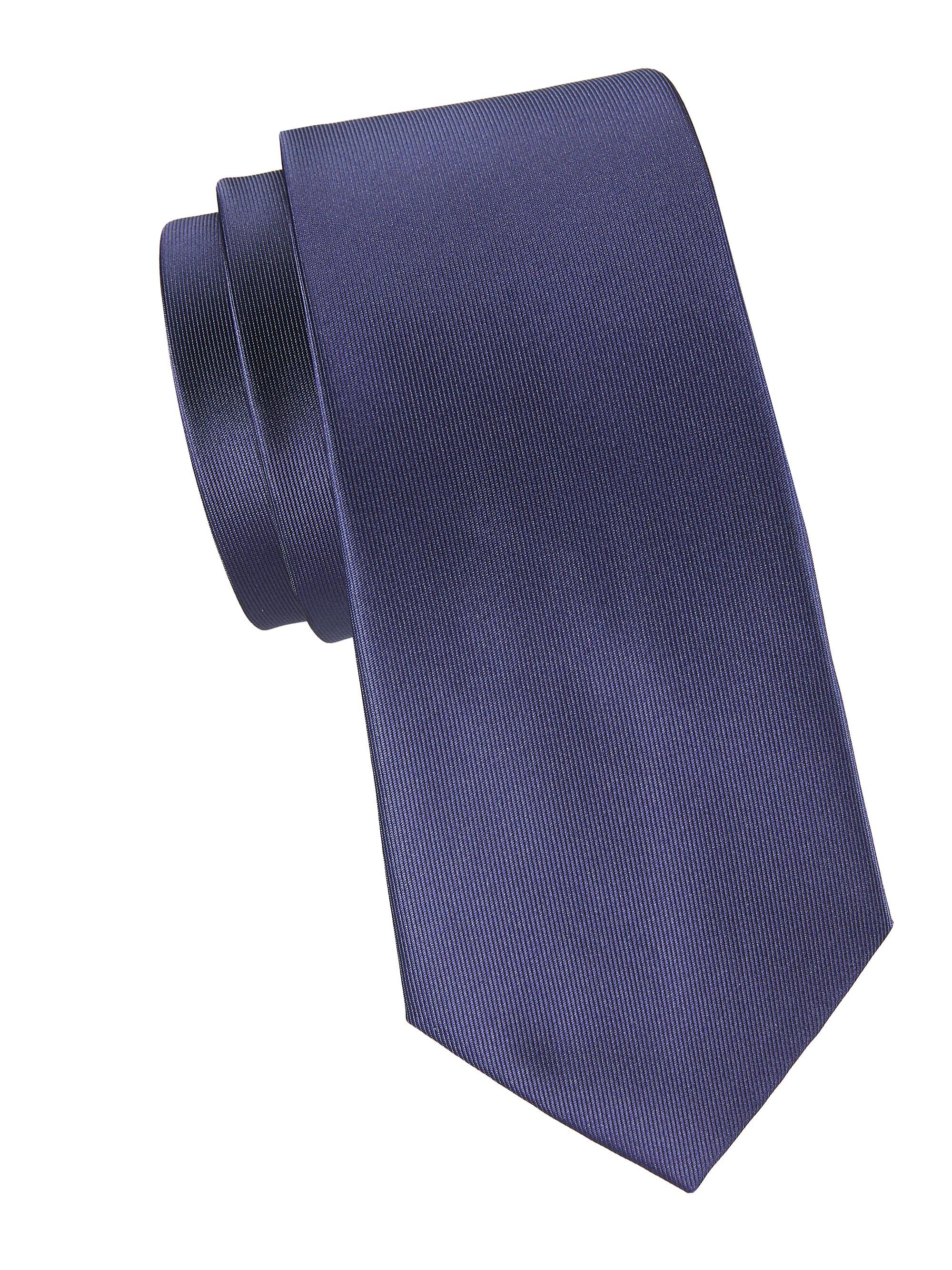 Click here for Scotch & Soda Mens Solid Tie - Navy prices