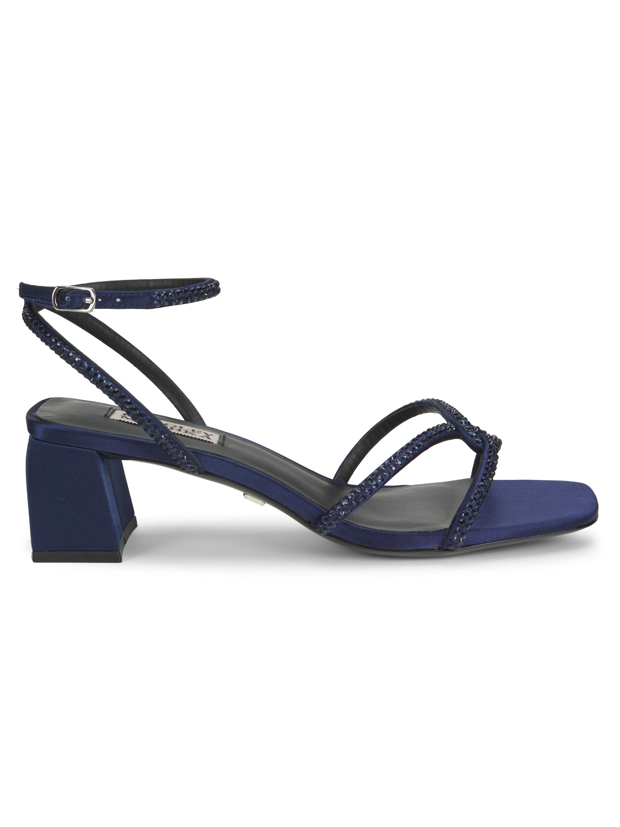 Click here for Badgley Mischka Womens Brisa 50MM Embellished Bloc... prices