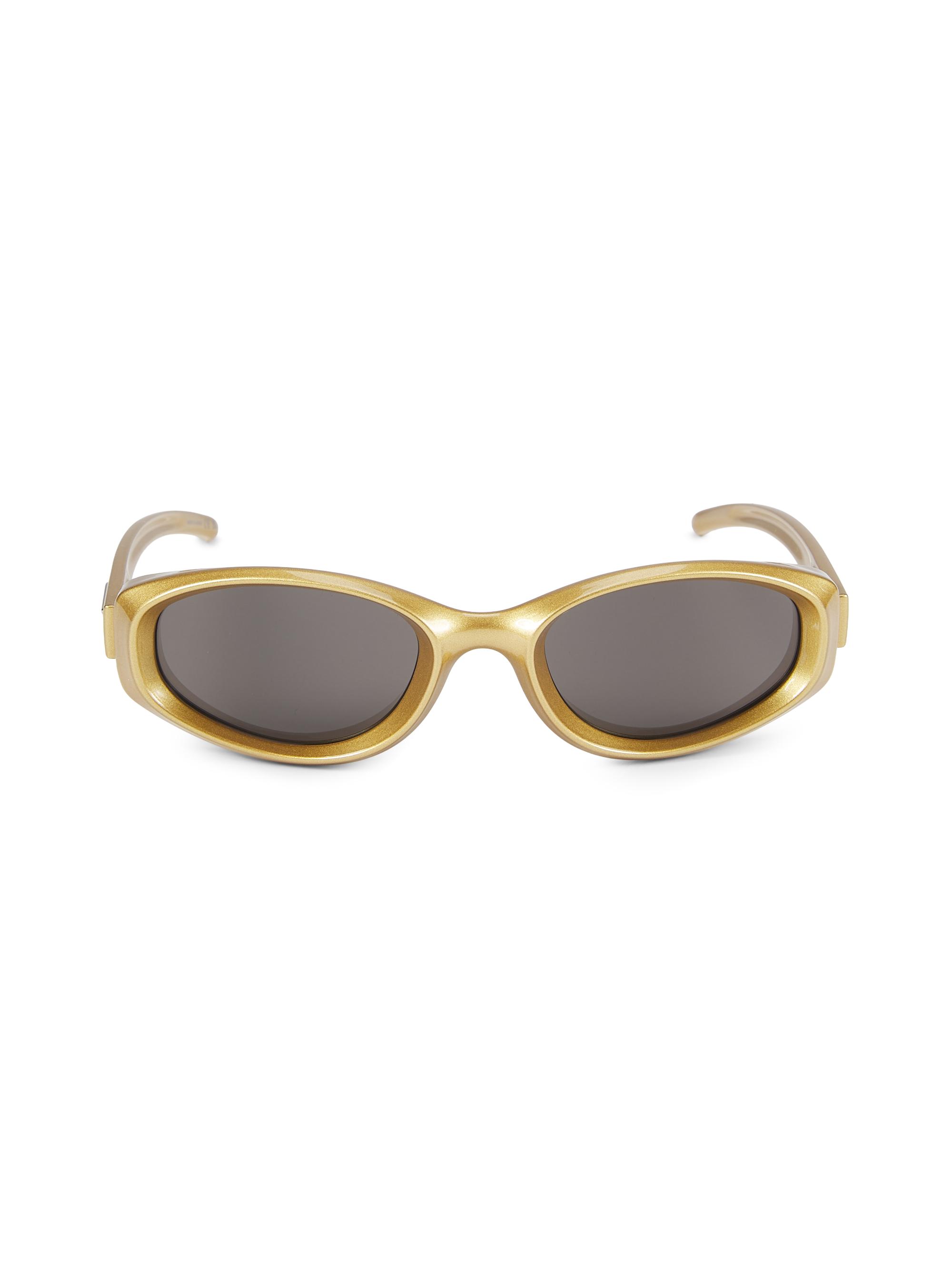 Click here for Bottega Veneta Womens 56MM Oval Sunglasses - Gold prices