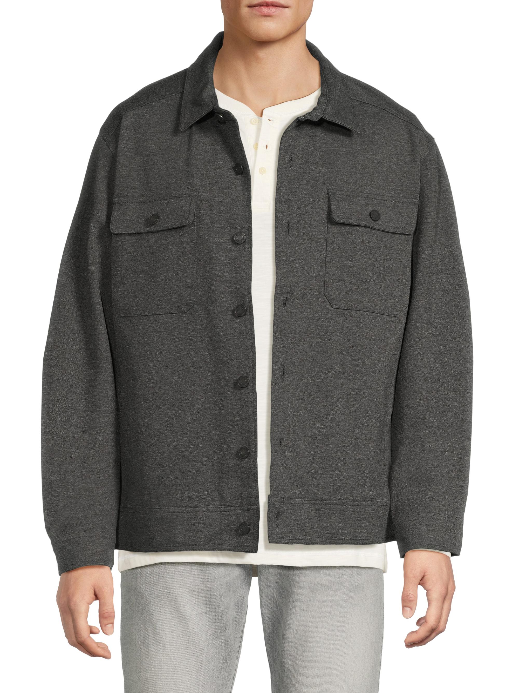 Click here for Scotch & Soda Mens Heathered Jacket - Anthracite -... prices
