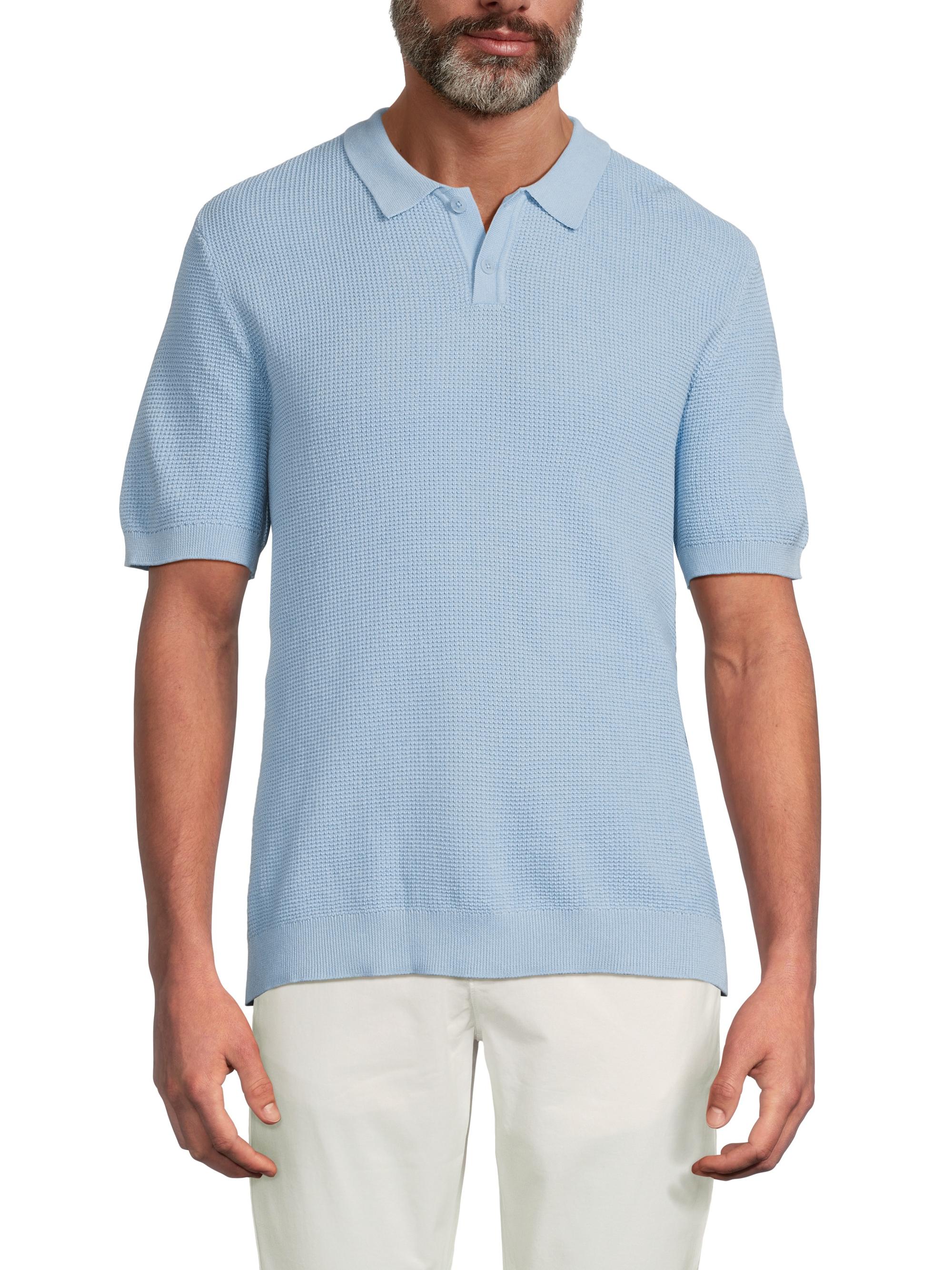 Click here for Saks Fifth Avenue Mens Piqué Knit Polo Shirt - Fal... prices