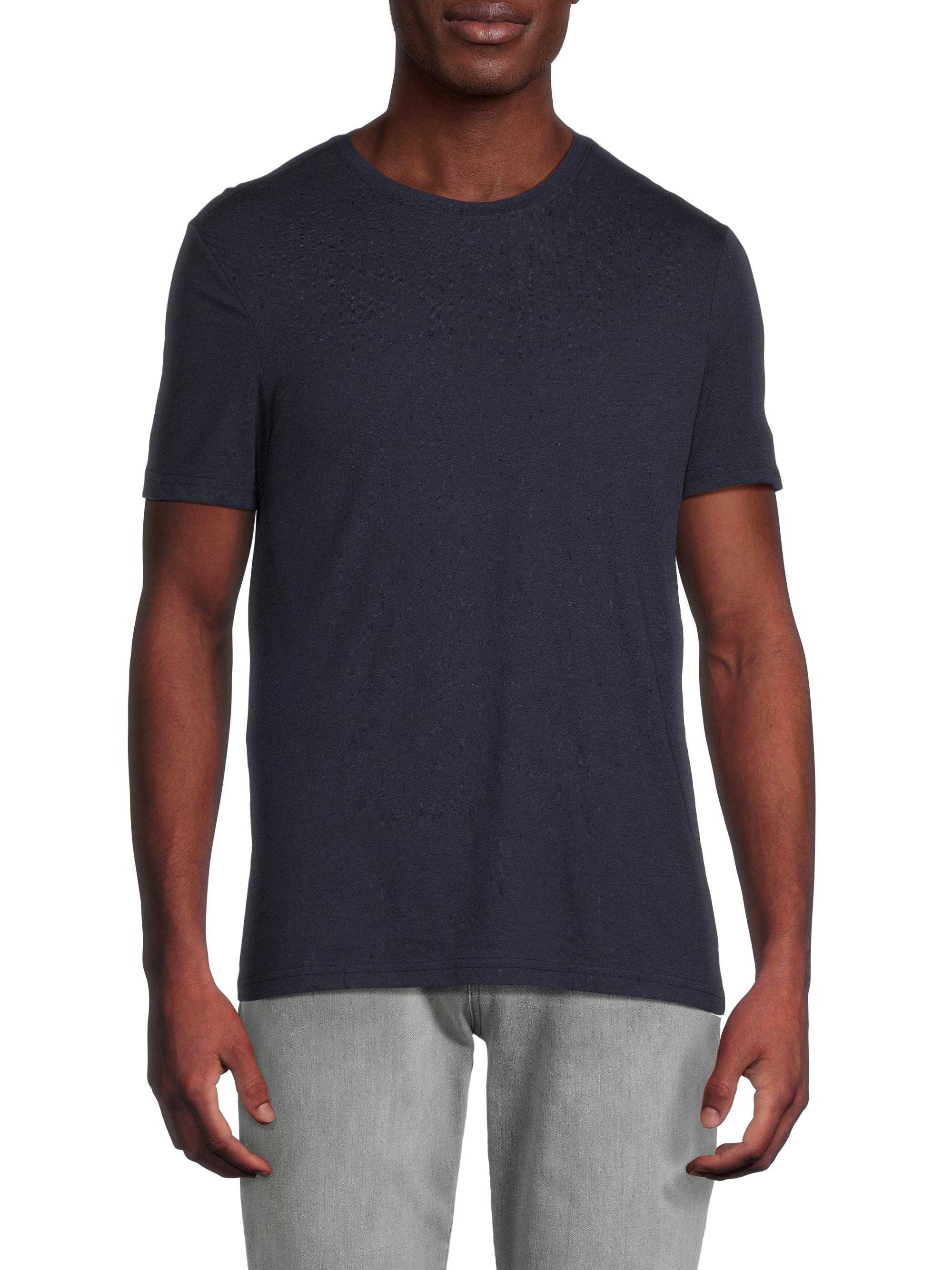 Click here for Saks Fifth Avenue Mens Triblend Cotton T-Shirt - N... prices