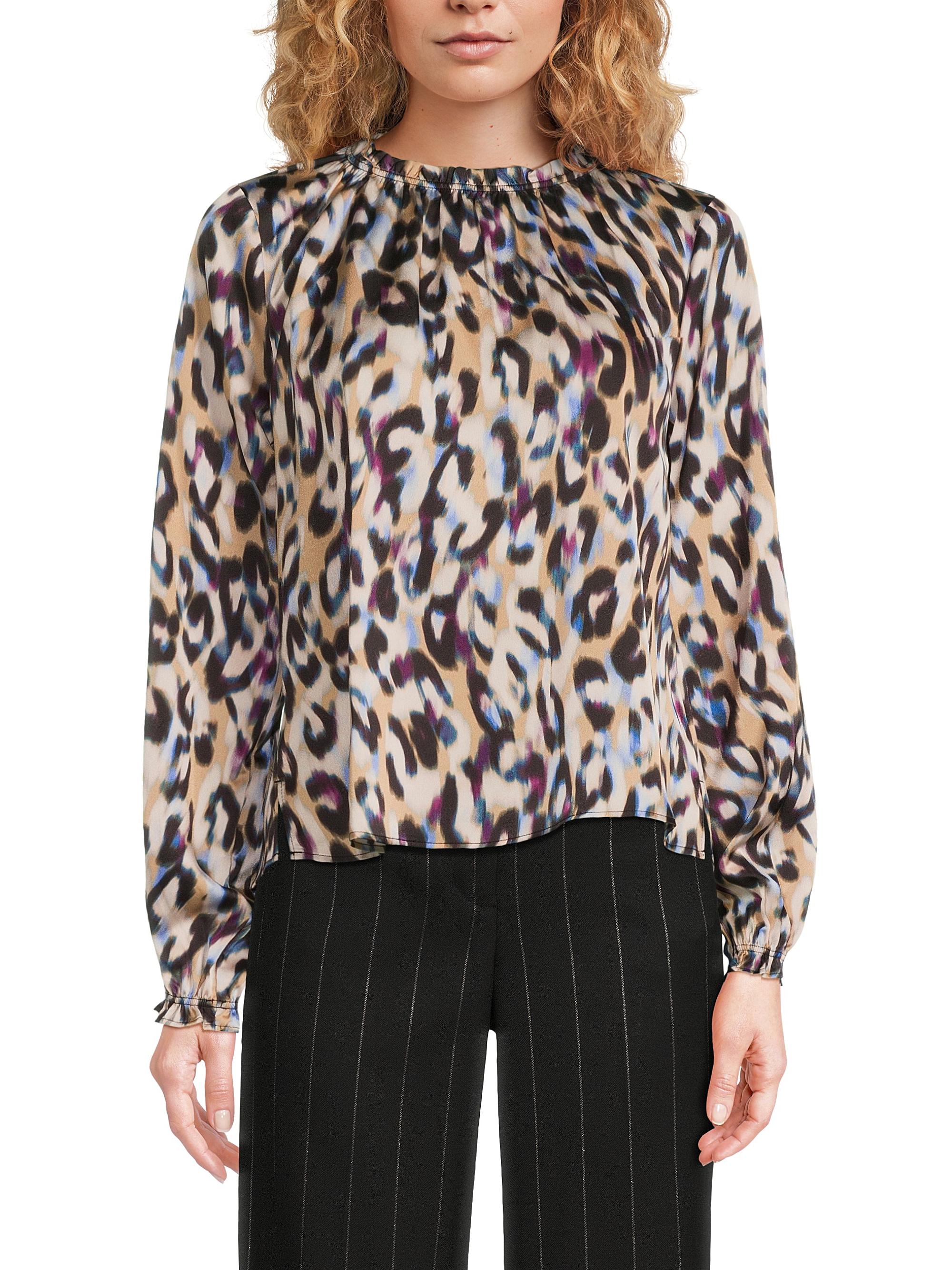 Click here for Dkny Womens Animal Print Top - Brown Multi - Size... prices