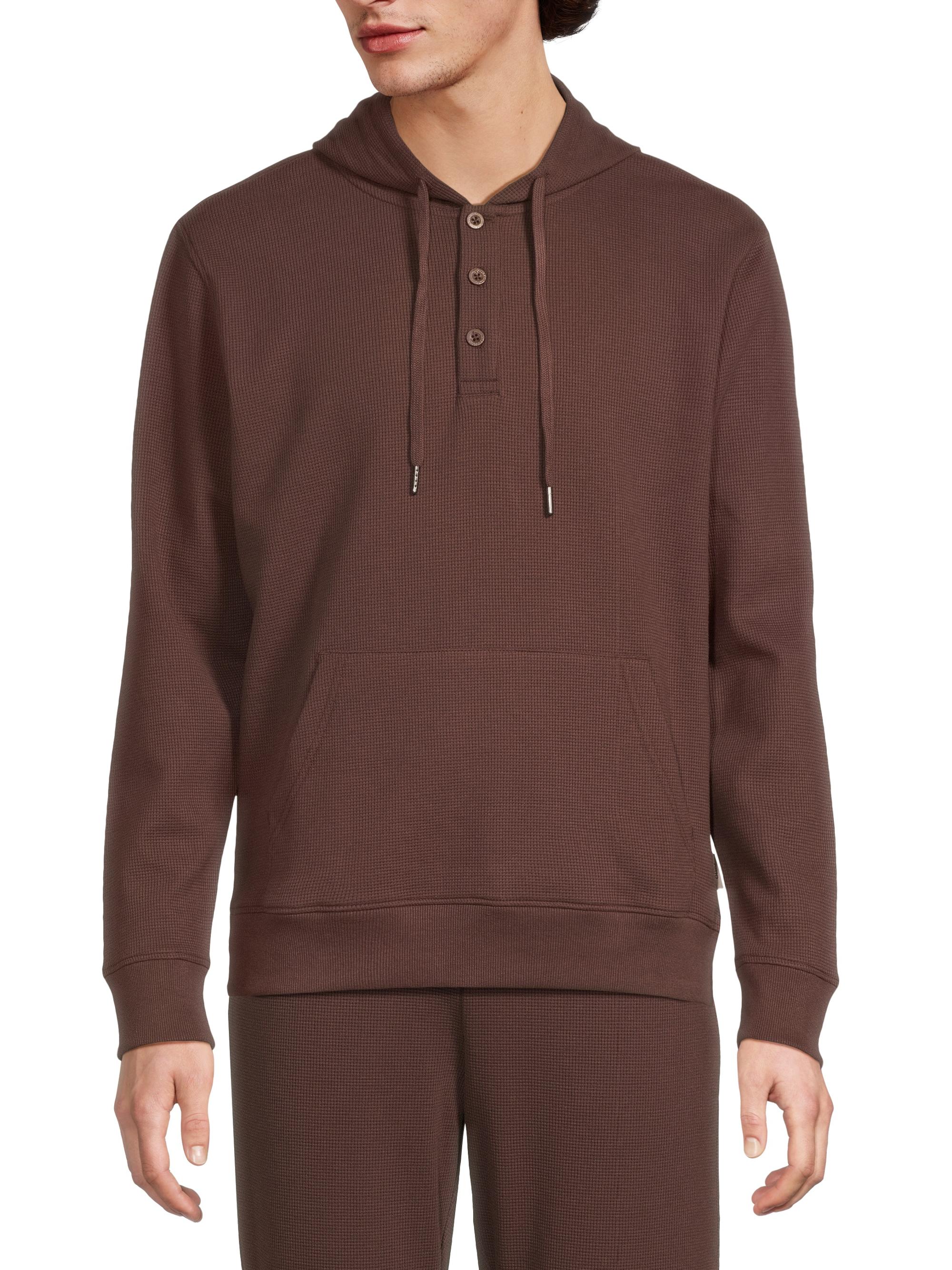 Click here for Onia Mens Half-Button Hooded Pullover Hoodie - Jav... prices