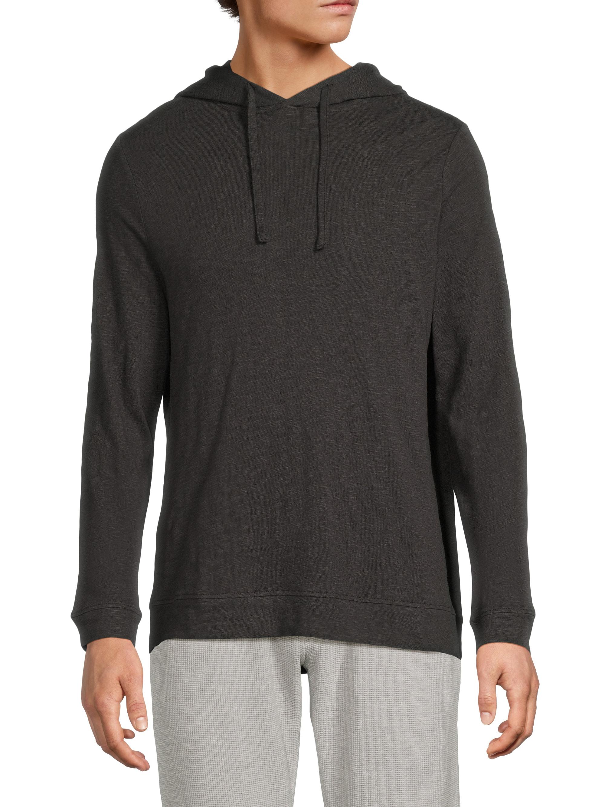 Click here for Onia Mens Cotton Hooded Pullover - Noir - Size M prices