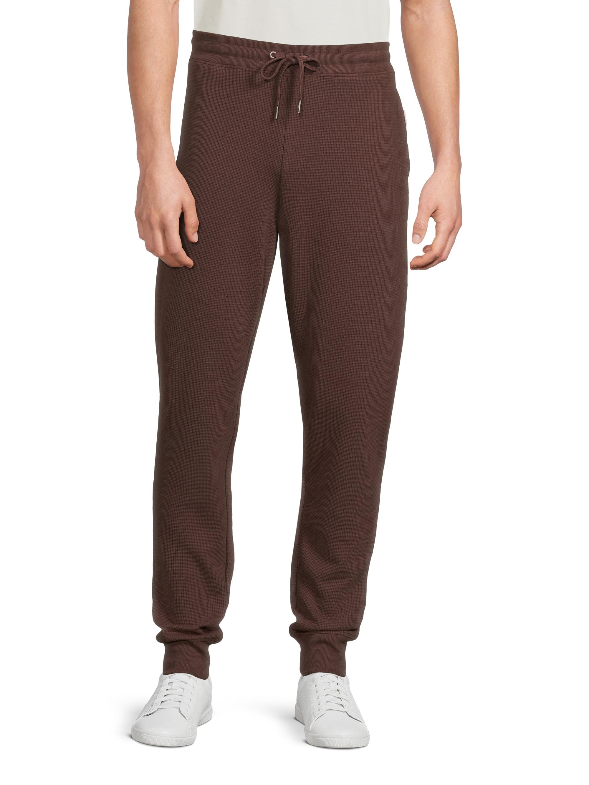 Click here for Onia Mens Waffle-Knit Joggers - Java - Size L prices