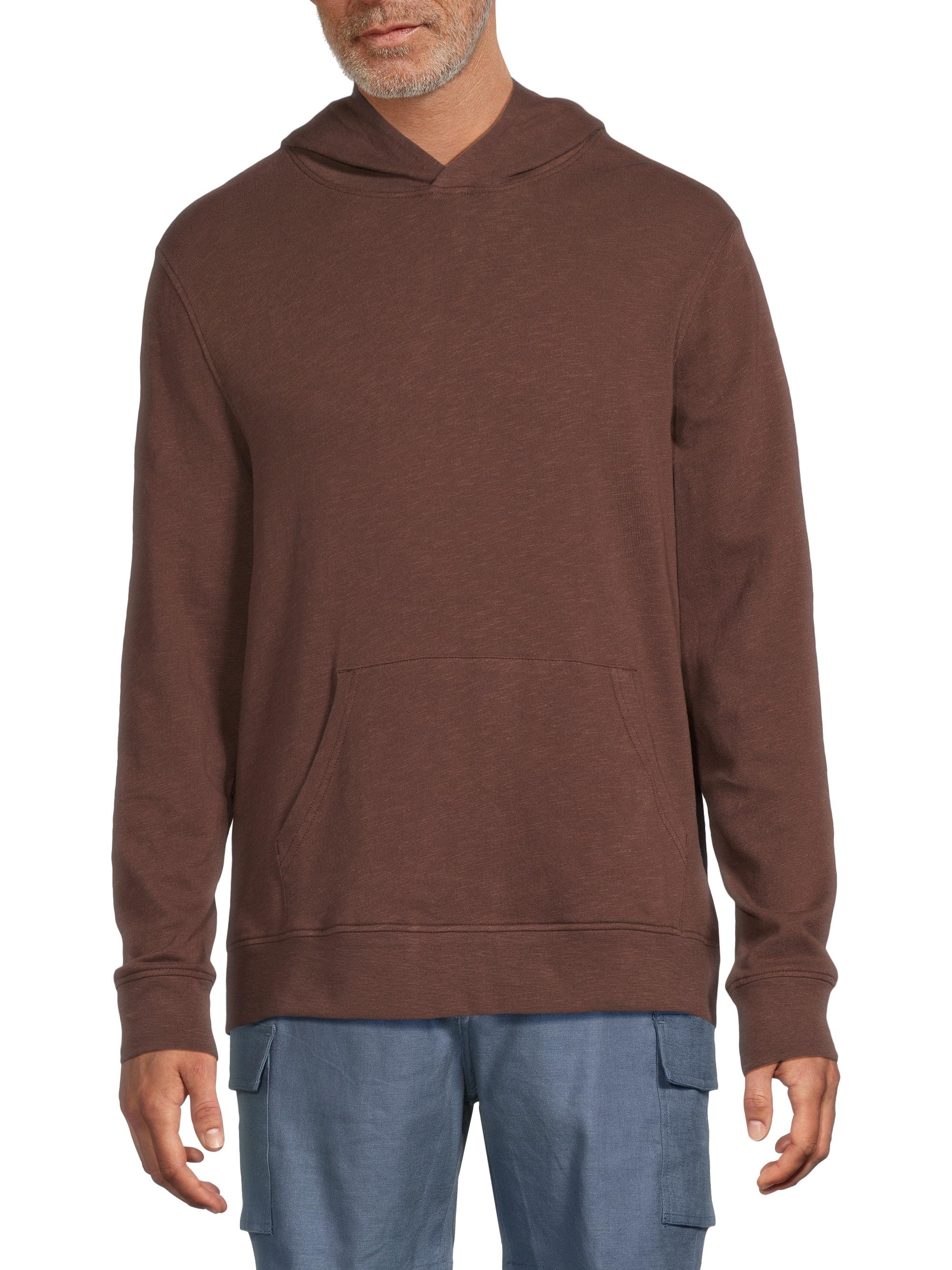 Click here for Onia Mens Heathered Cotton Hoodie - Java - Size S prices