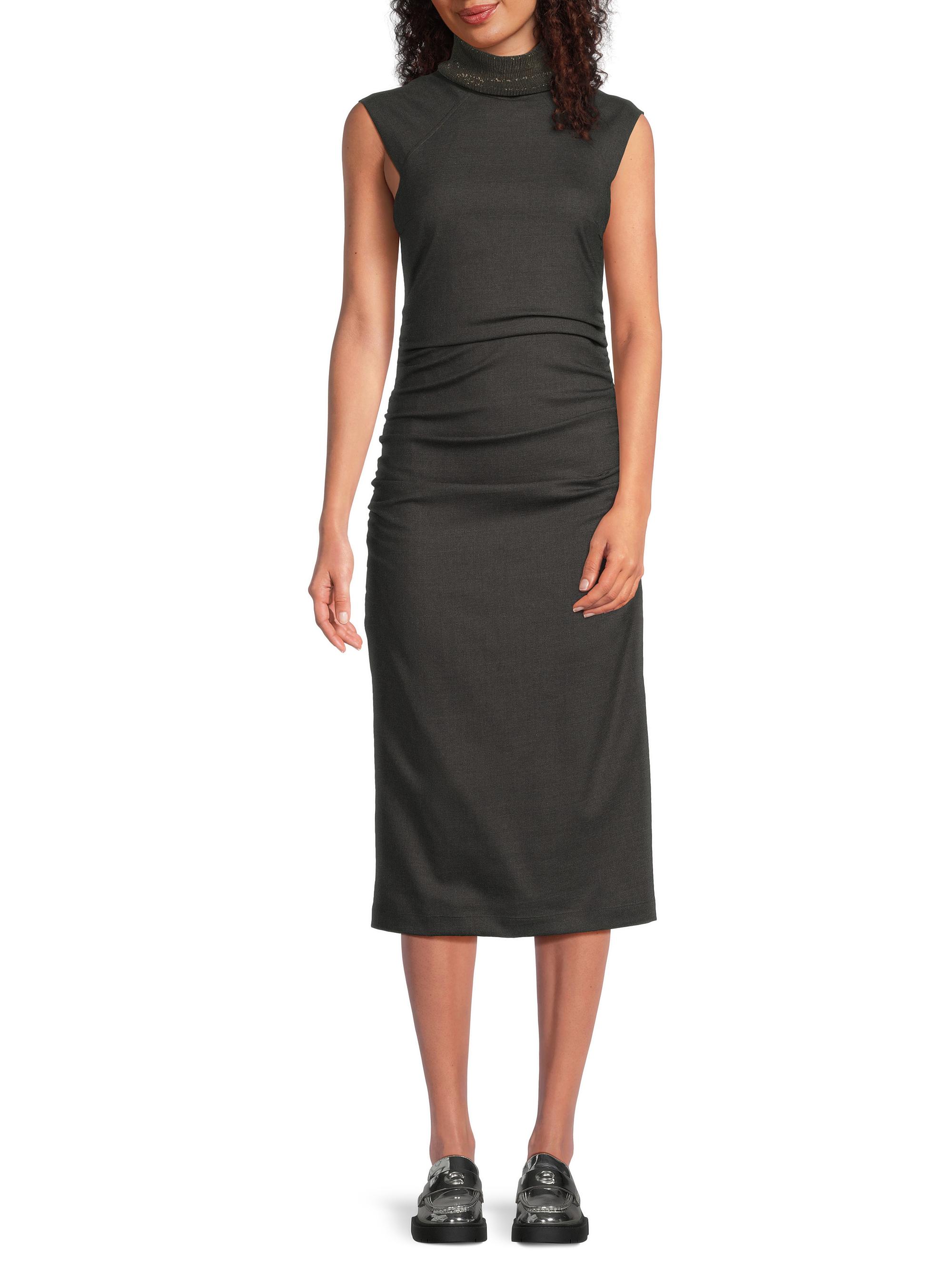 Click here for Brunello Cucinelli Womens Turtleneck Sleeveless Sh... prices