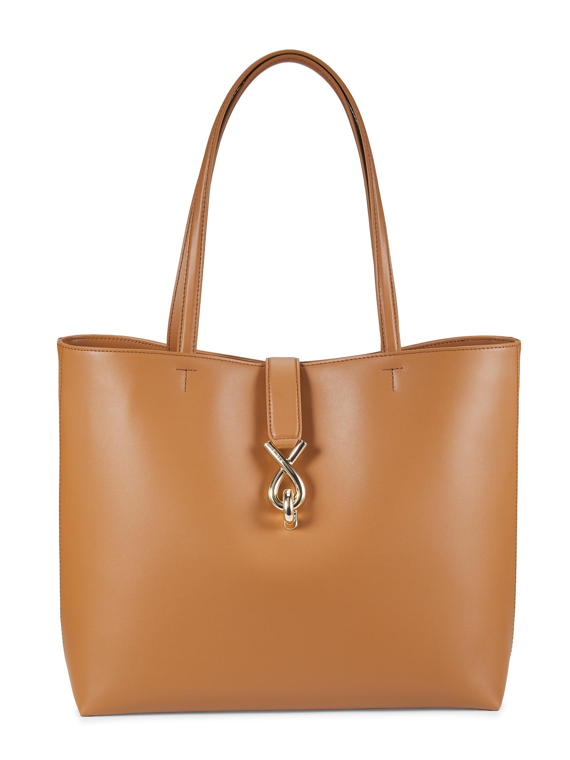 Click here for Furla Womens Large Mianova Leather Tote Bag - Bran... prices