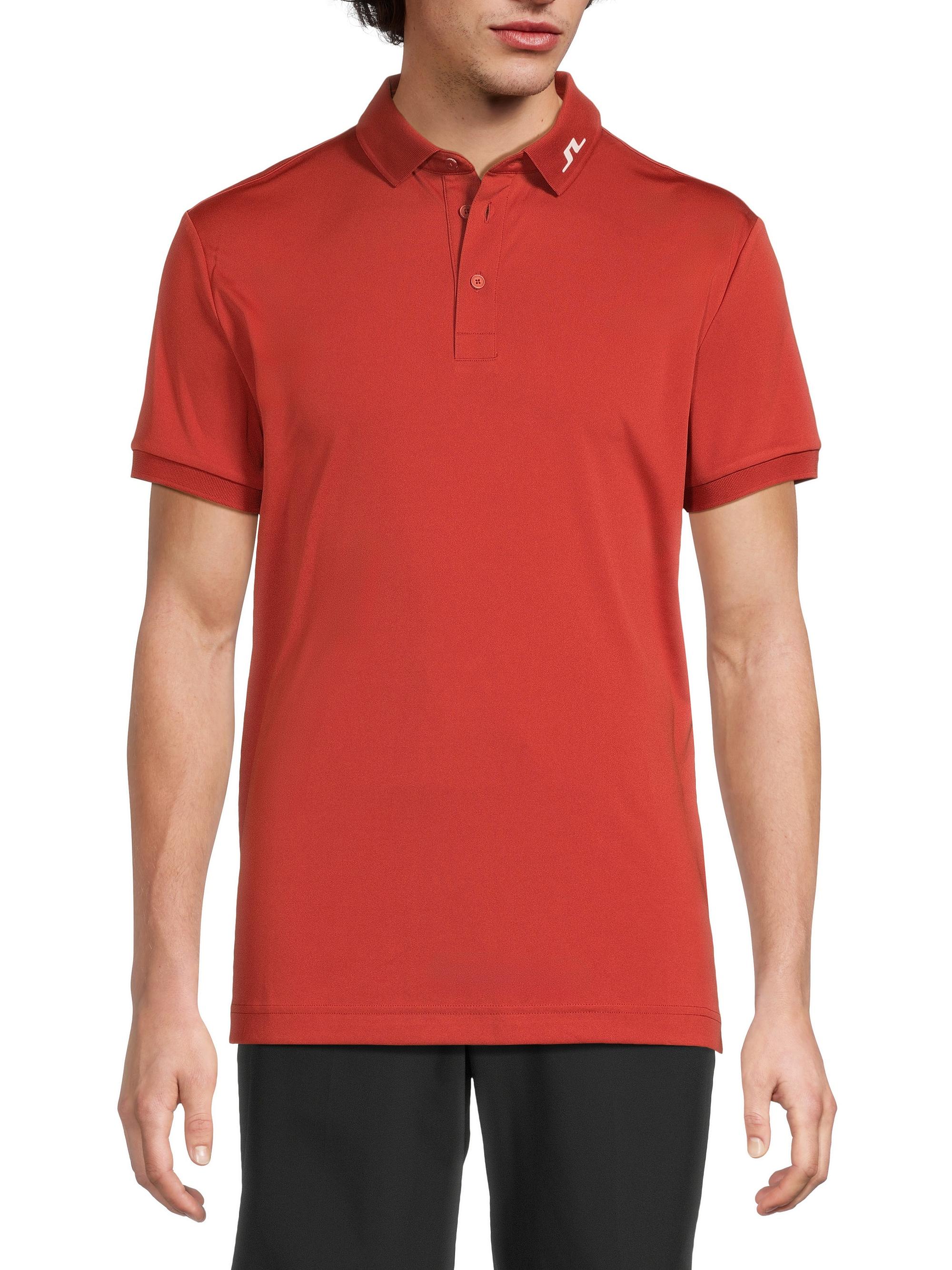 Click here for J. Lindeberg Mens Logo Polo Shirt - Bossa Nova - S... prices