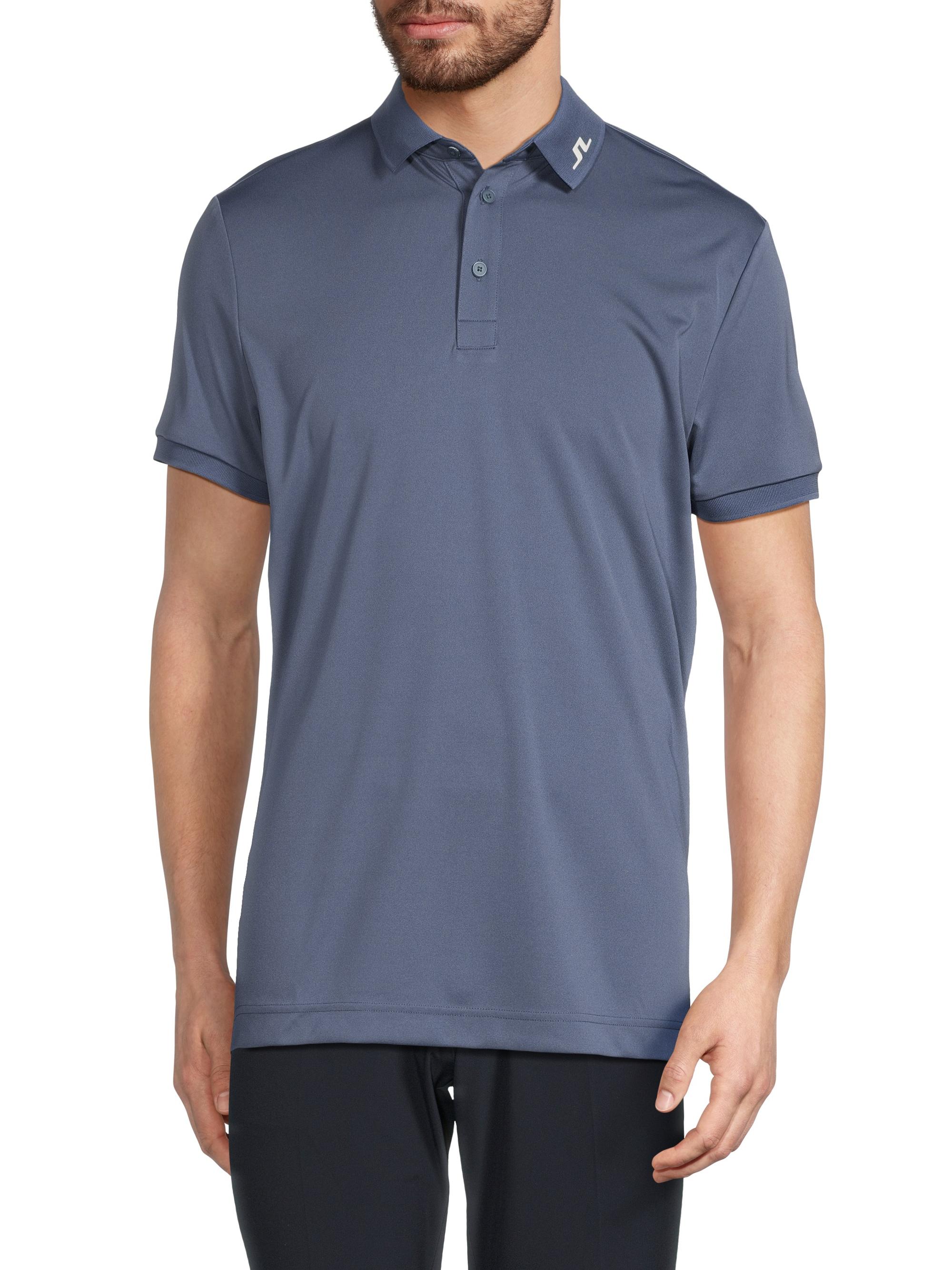Click here for J. Lindeberg Mens Logo Polo Shirt - Vintage Indigo... prices