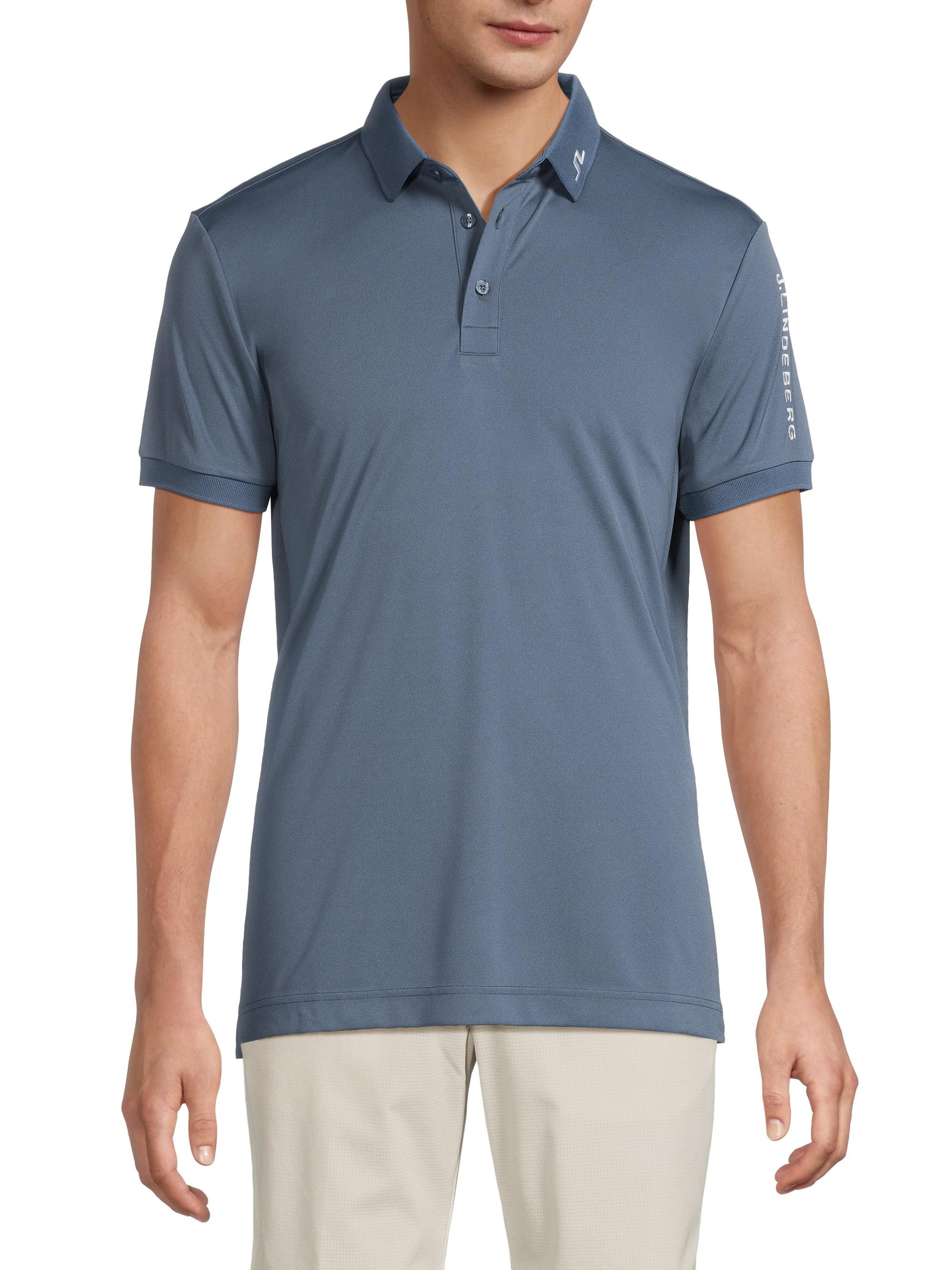 Click here for J. Lindeberg Mens Tour Tech Polo Shirt - Vintage I... prices