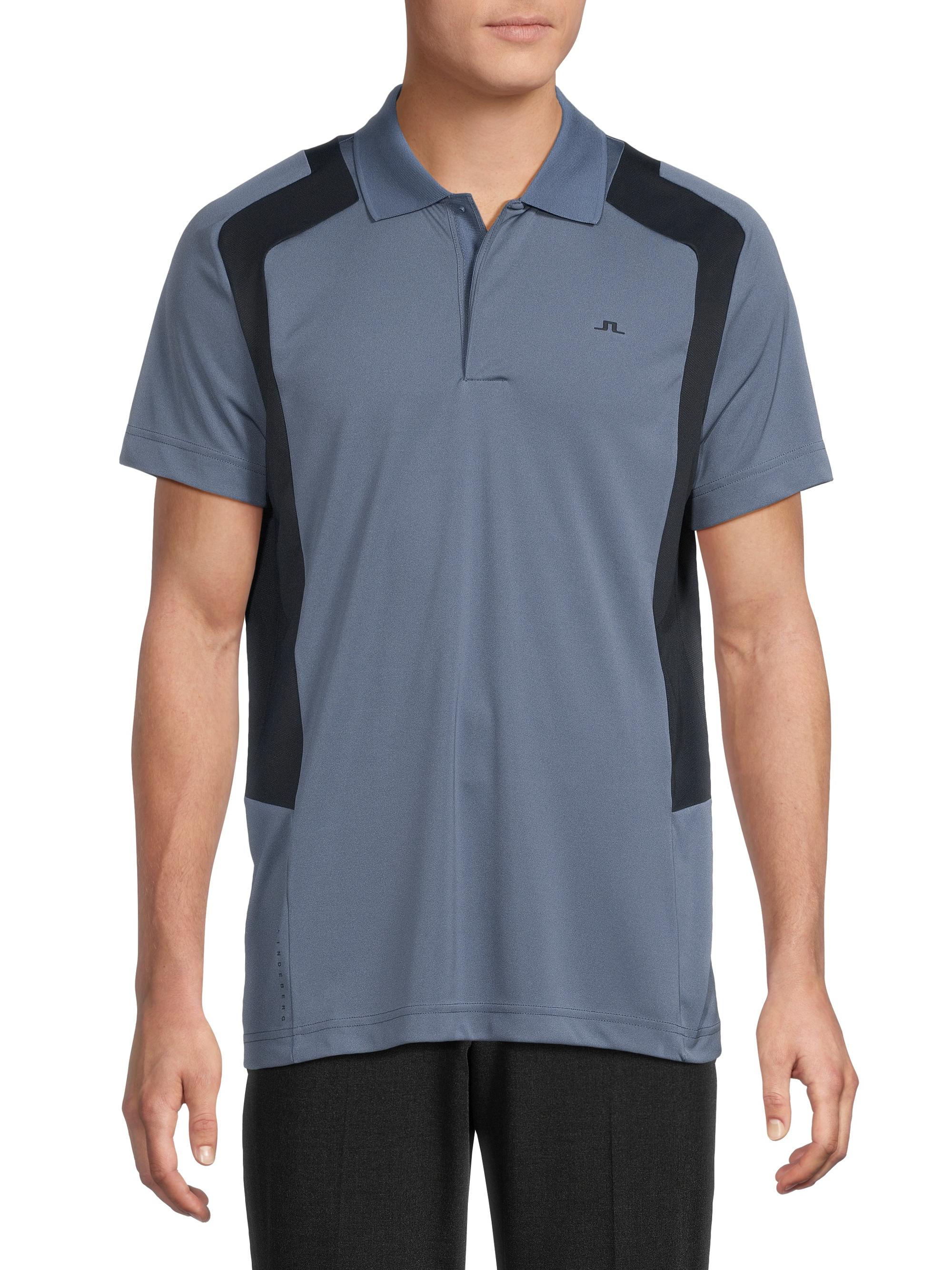 Click here for J. Lindeberg Mens Legacy Polo Shirt - Vintage Blue... prices