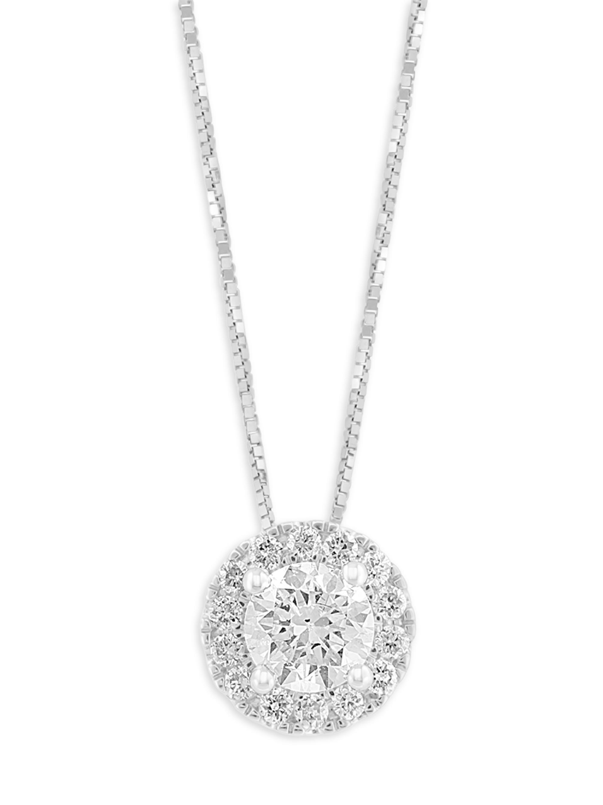 Click here for Effy Womens 14K White Gold & 0.72 TCW Lab-Grown Di... prices