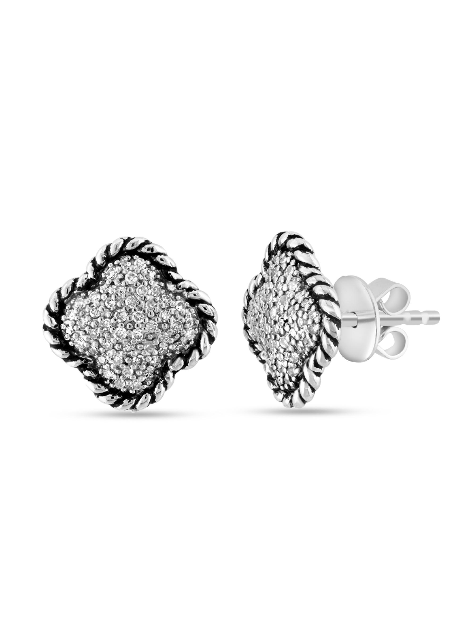 Click here for Effy Eny Womens Sterling Silver & 0.28 TCW Diamond... prices