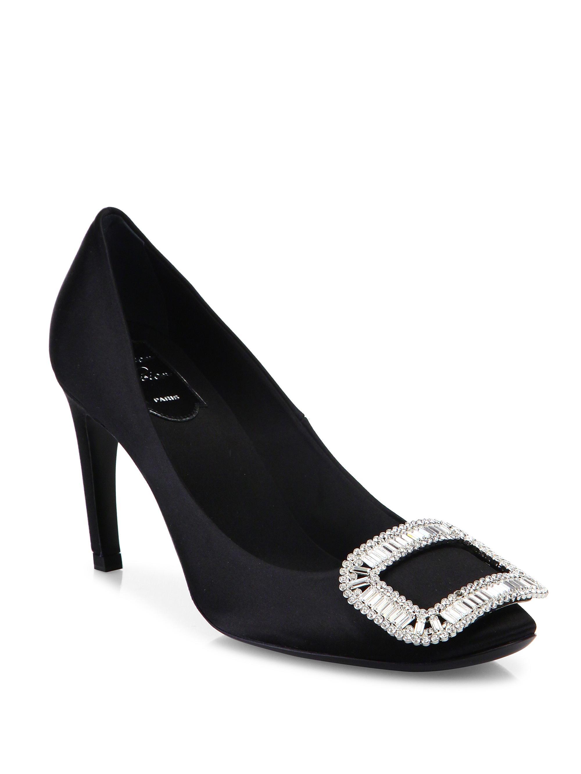 Click here for Roger Vivier Womens Belle de Nuit 100MM Crystal-Bu... prices