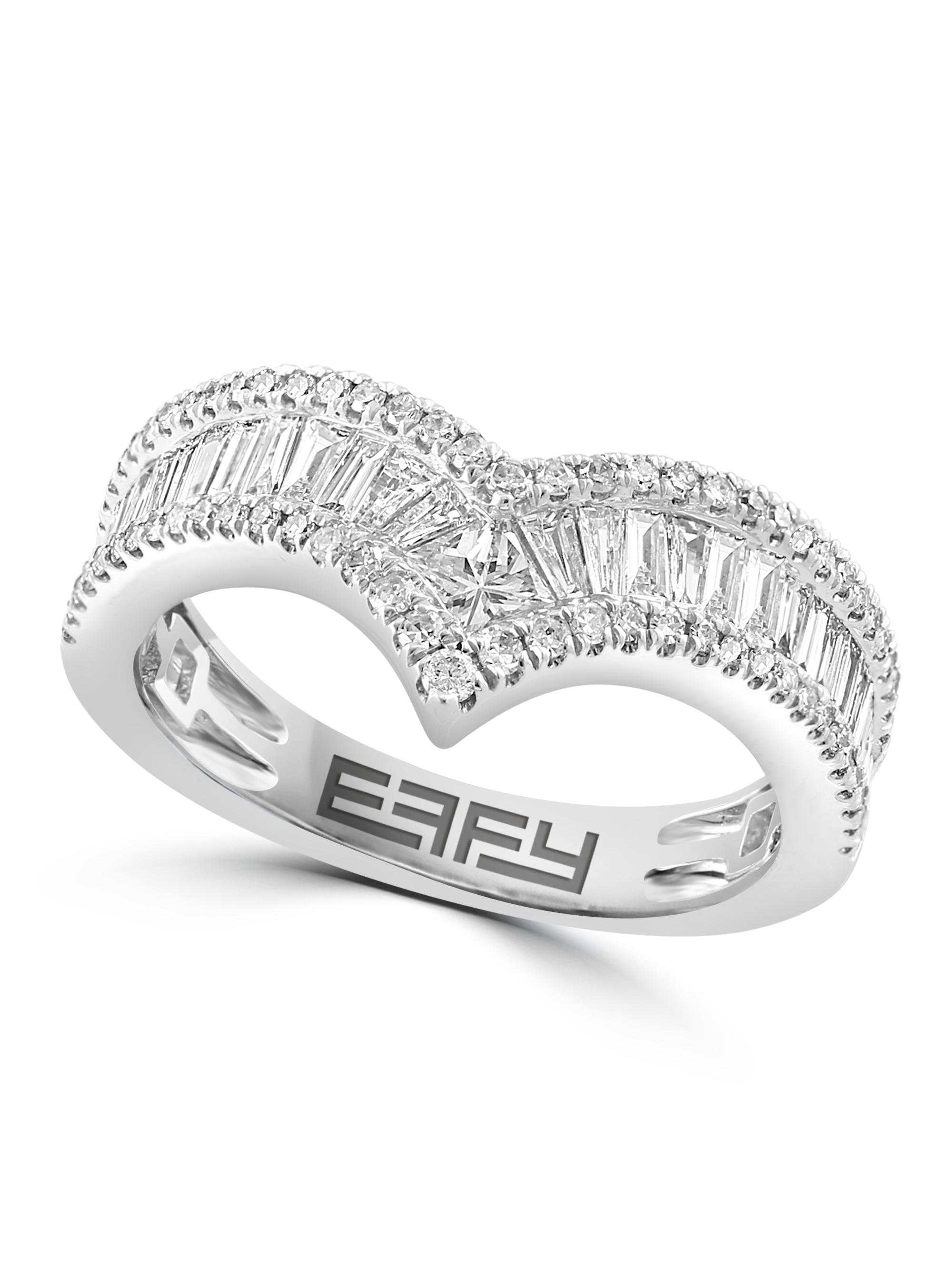 Click here for Effy Womens 14K White Gold & 0.82 TCW Diamond Ring... prices