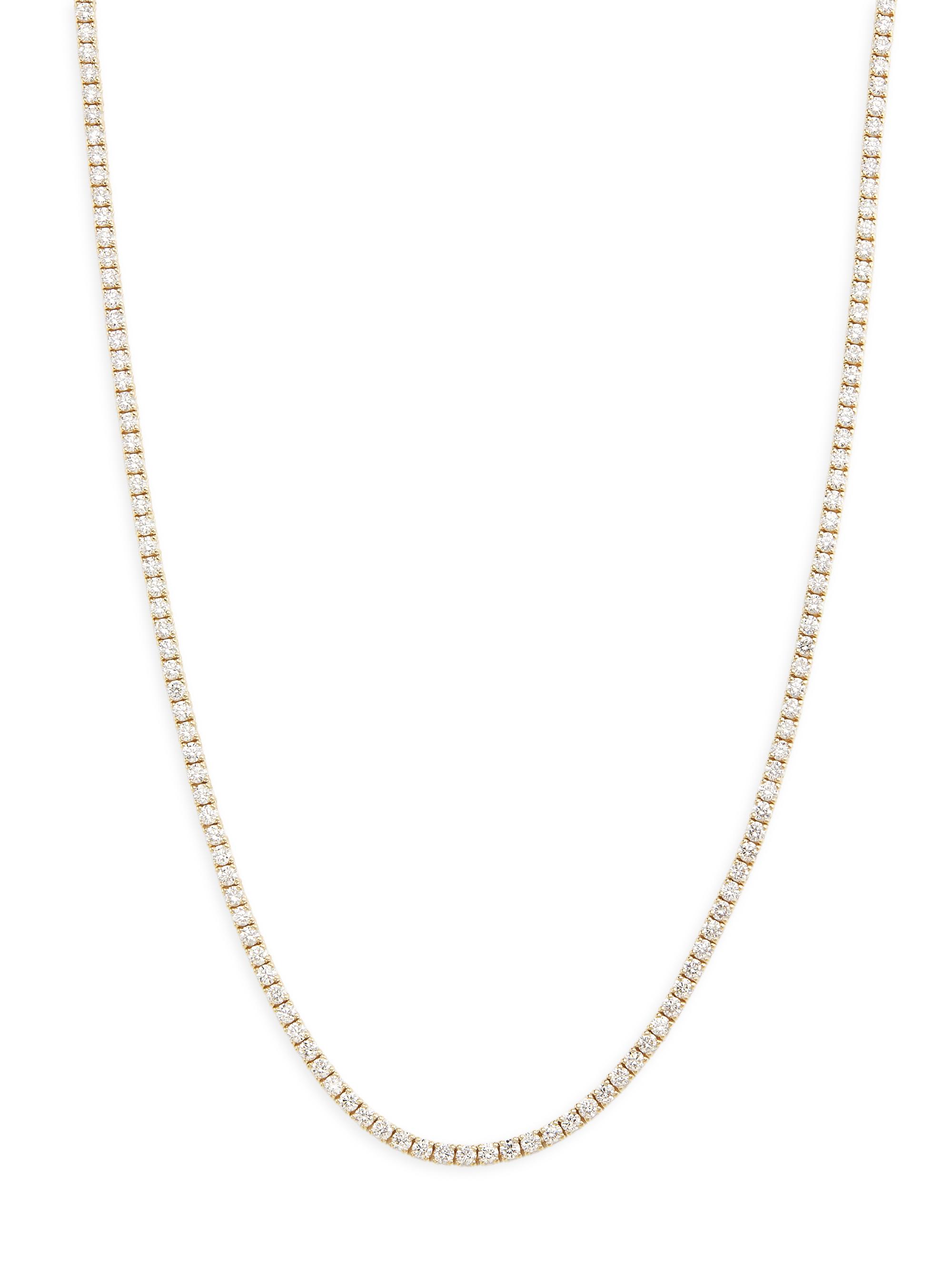 Click here for Effy Womens 14K Yellow Gold & 6.89 TCW Diamond Nec... prices