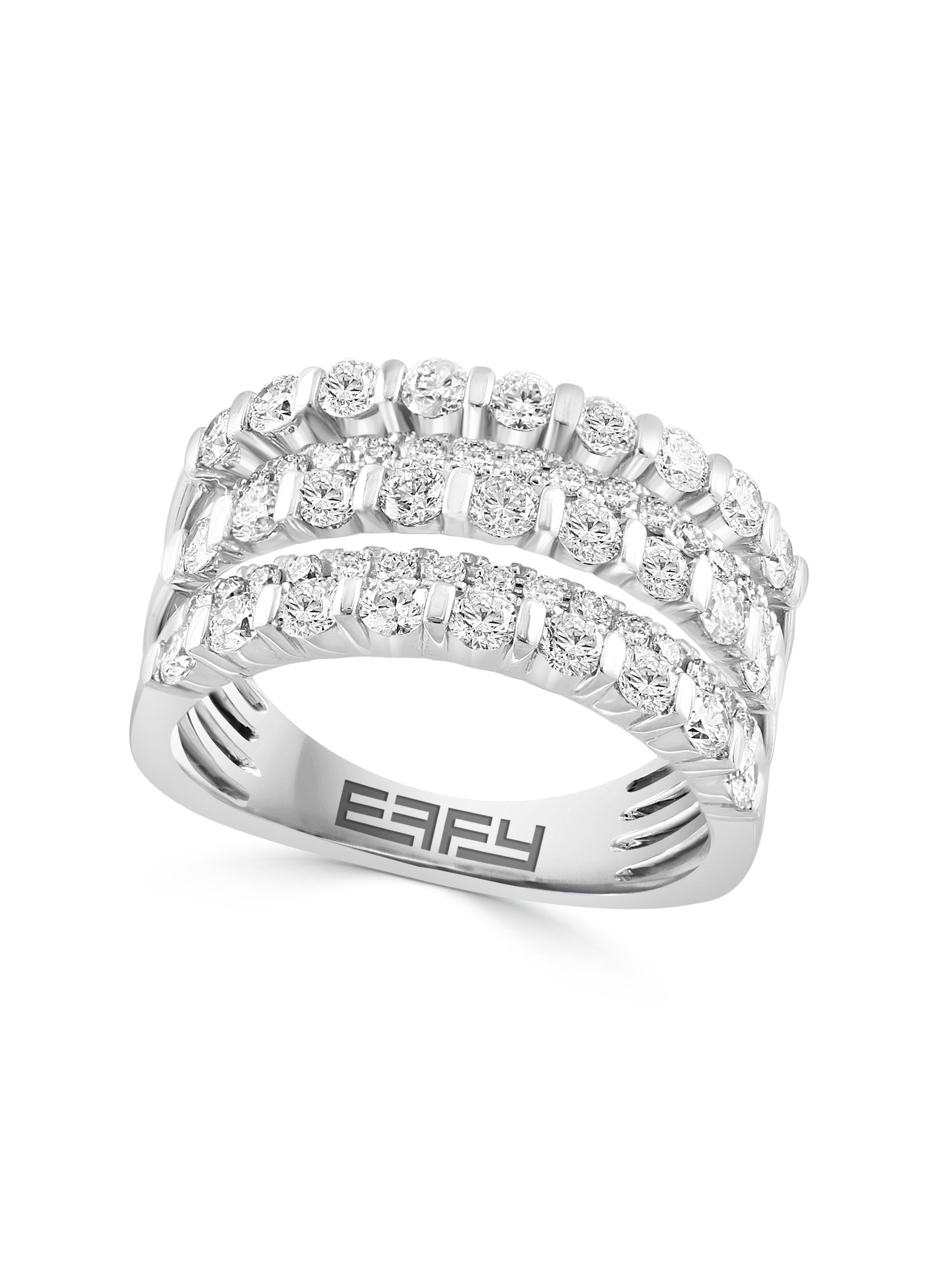 Click here for Effy Womens 14K White Gold & 1.35 TCW Diamond Ring... prices