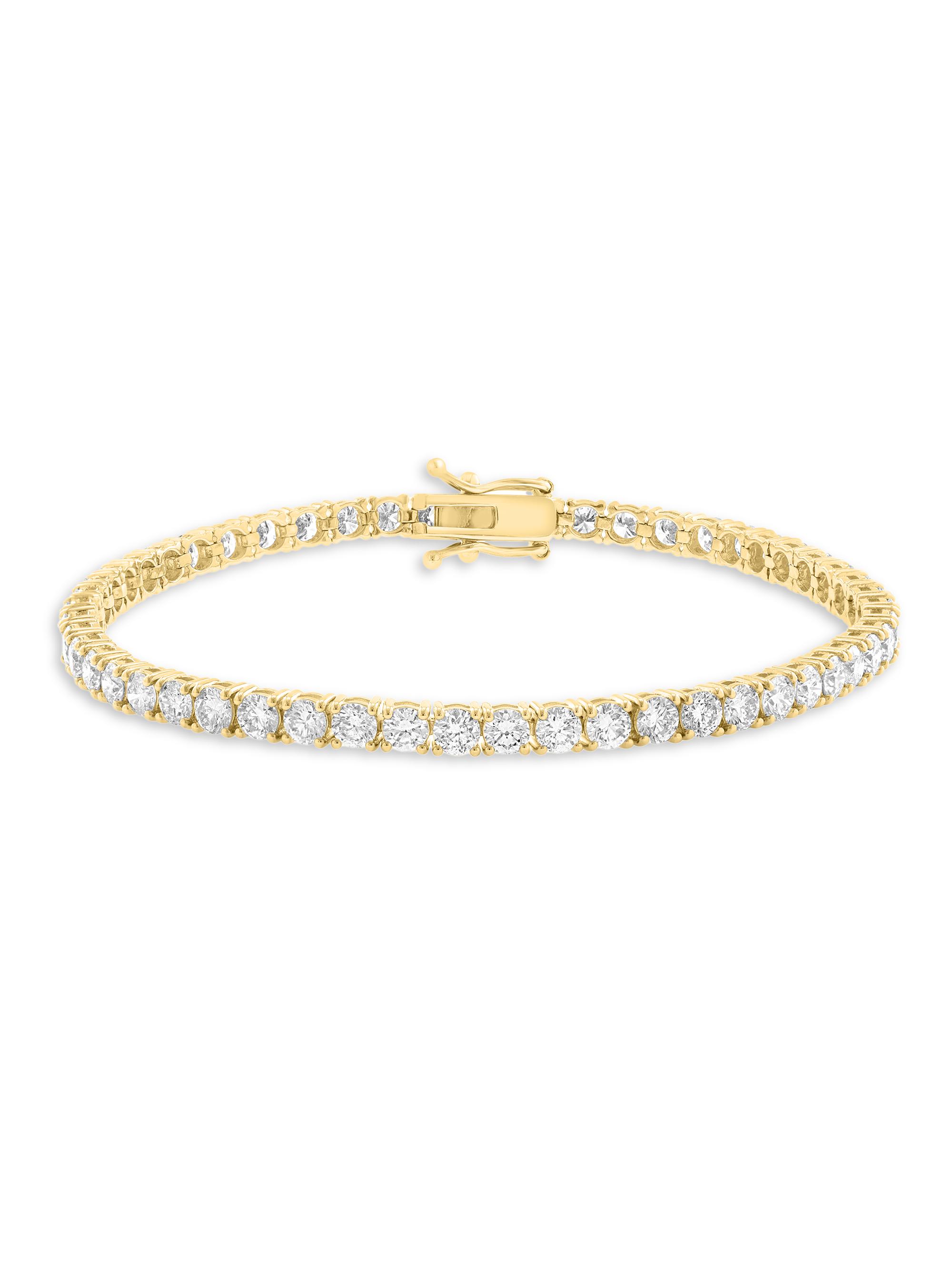 Click here for Effy Womens 14K Yellow Gold & 5.87 TCW Diamond Ten... prices