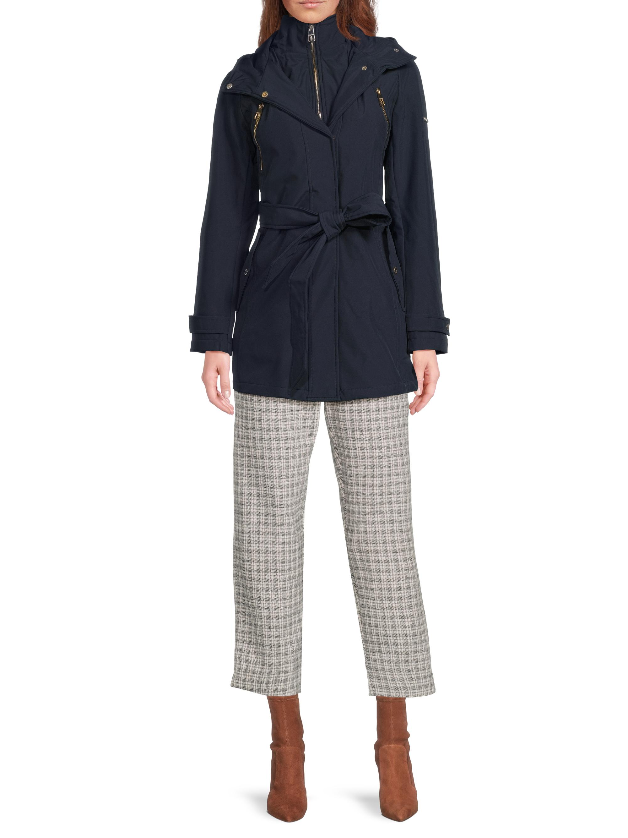 Click here for Bcbgeneration Womens Missy Tie-Waist Hooded Jacket... prices