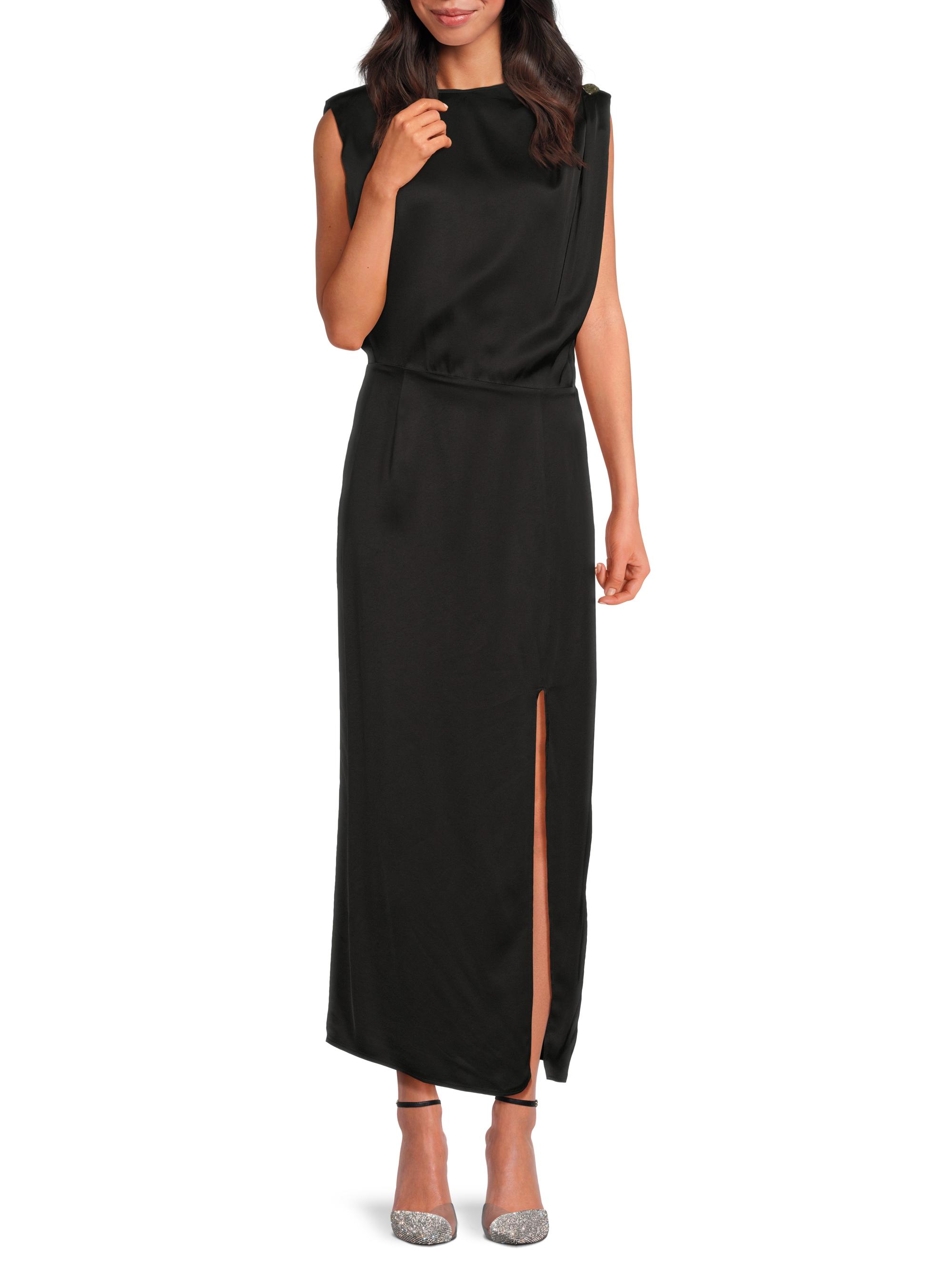 Click here for ba & sh Womens Jynthia Draped Sheath Maxi Dress -... prices