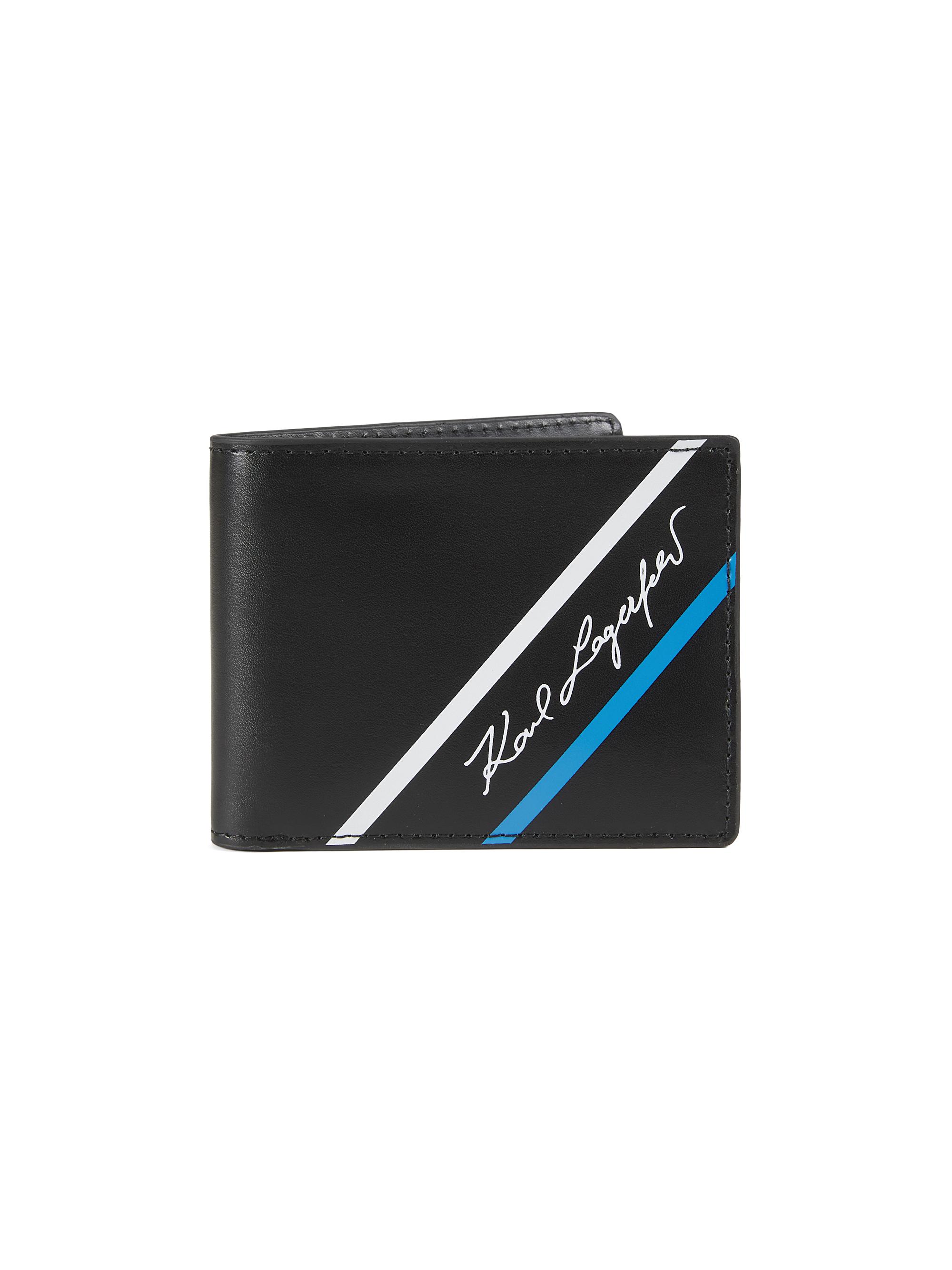 Click here for Karl Lagerfeld Paris Mens Logo Leather Bifold Wall... prices