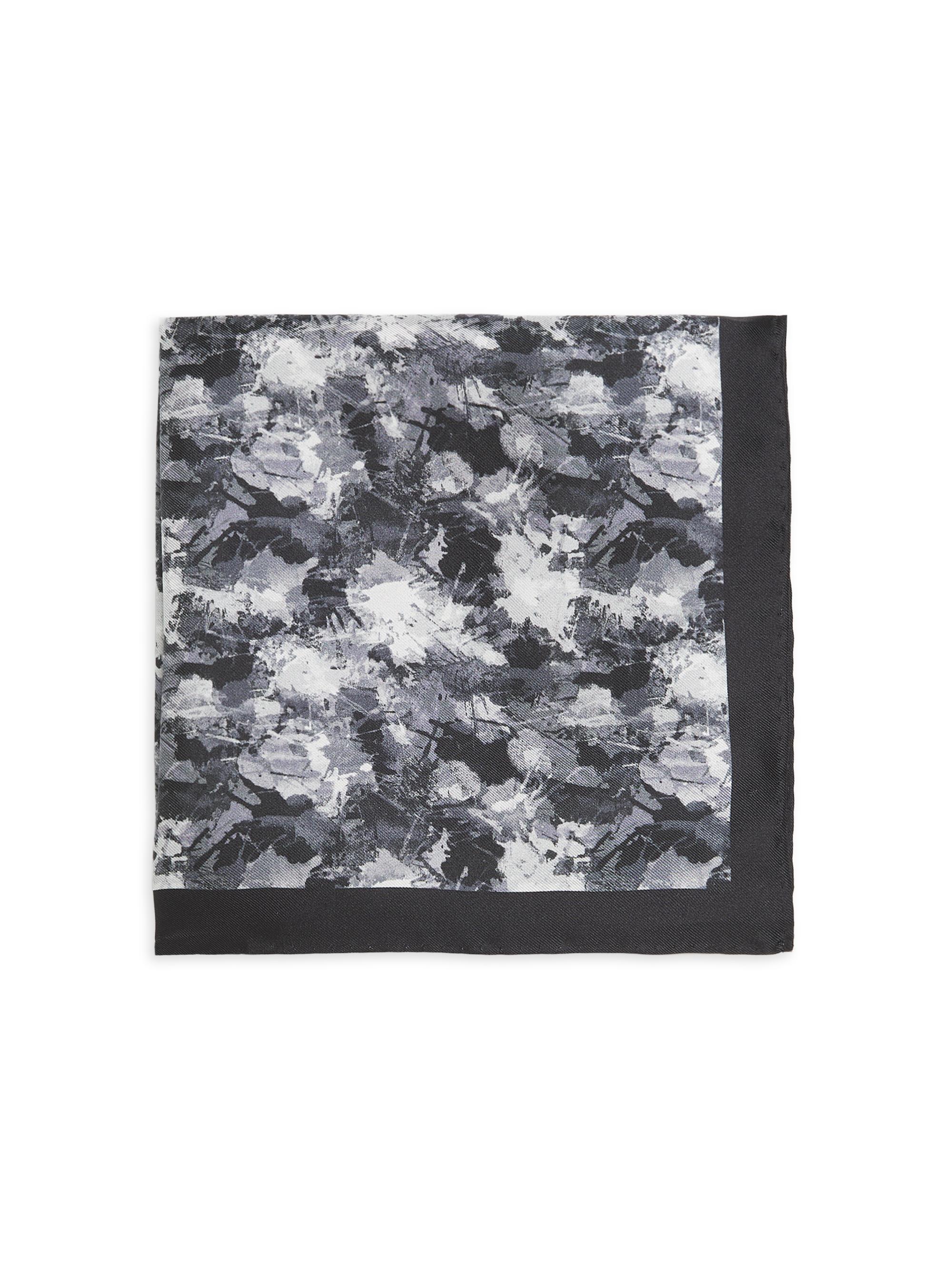 Click here for Robert Graham Mens Abstract Silk Pocket Square - B... prices