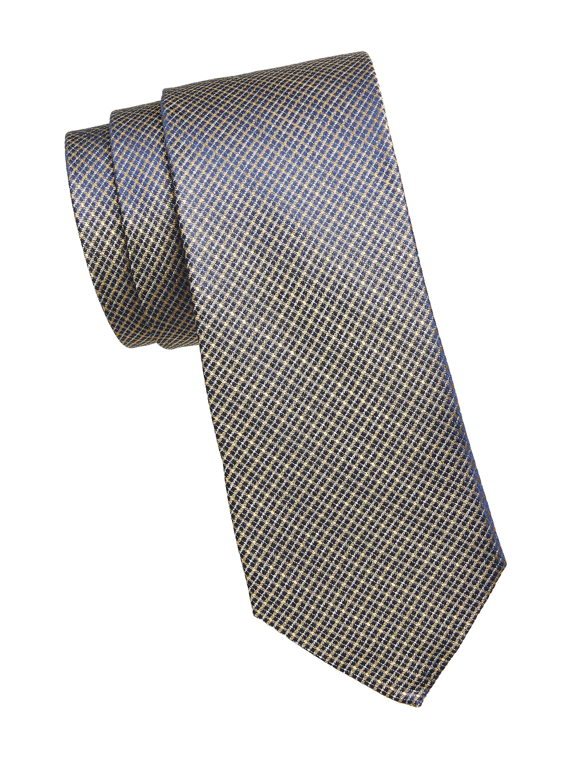 Click here for Ben Sherman Mens Printed Tie - Navy Gold prices