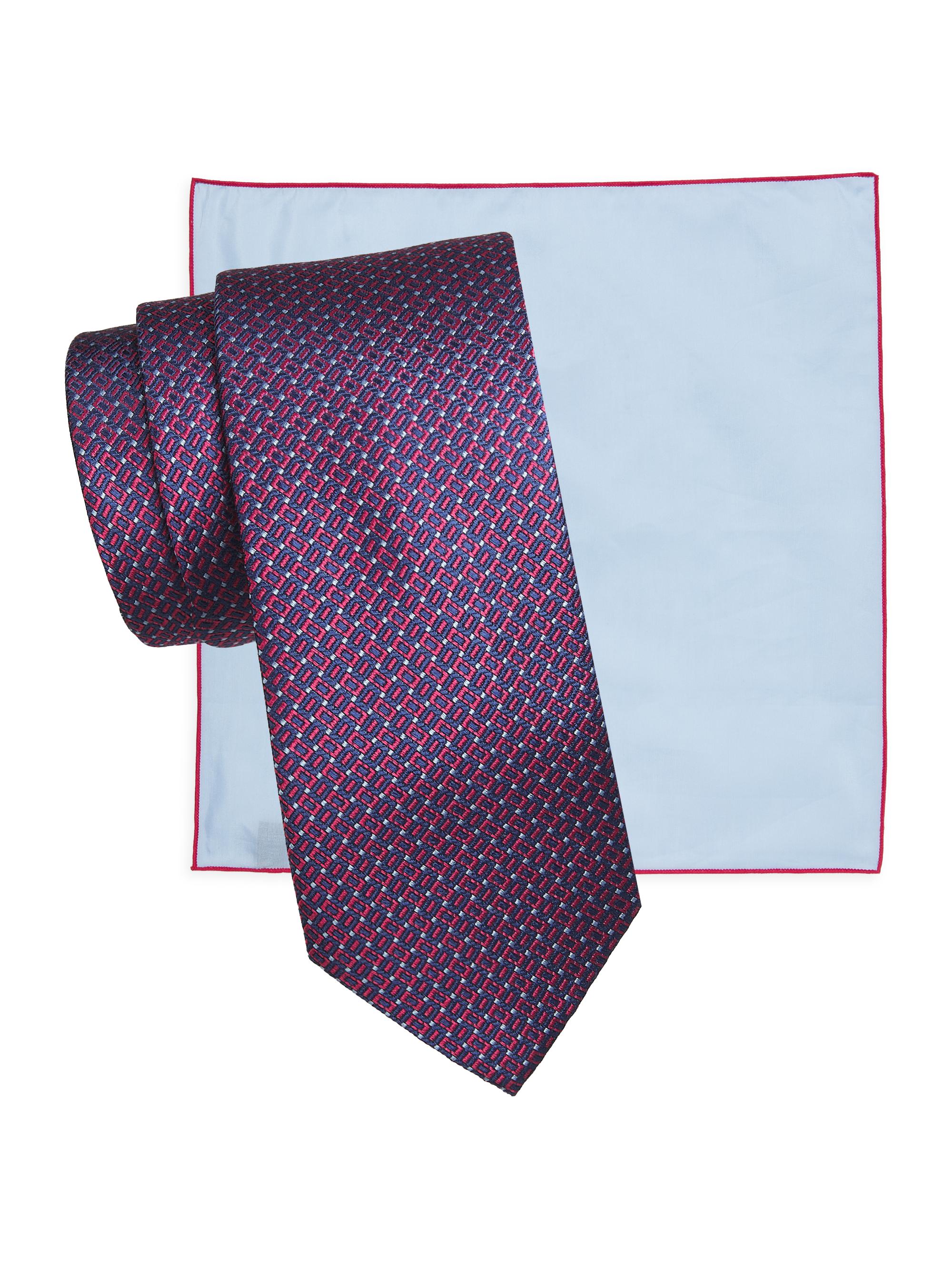 Click here for Hickey Freeman Mens 2-Piece Geometric Box Pocket S... prices