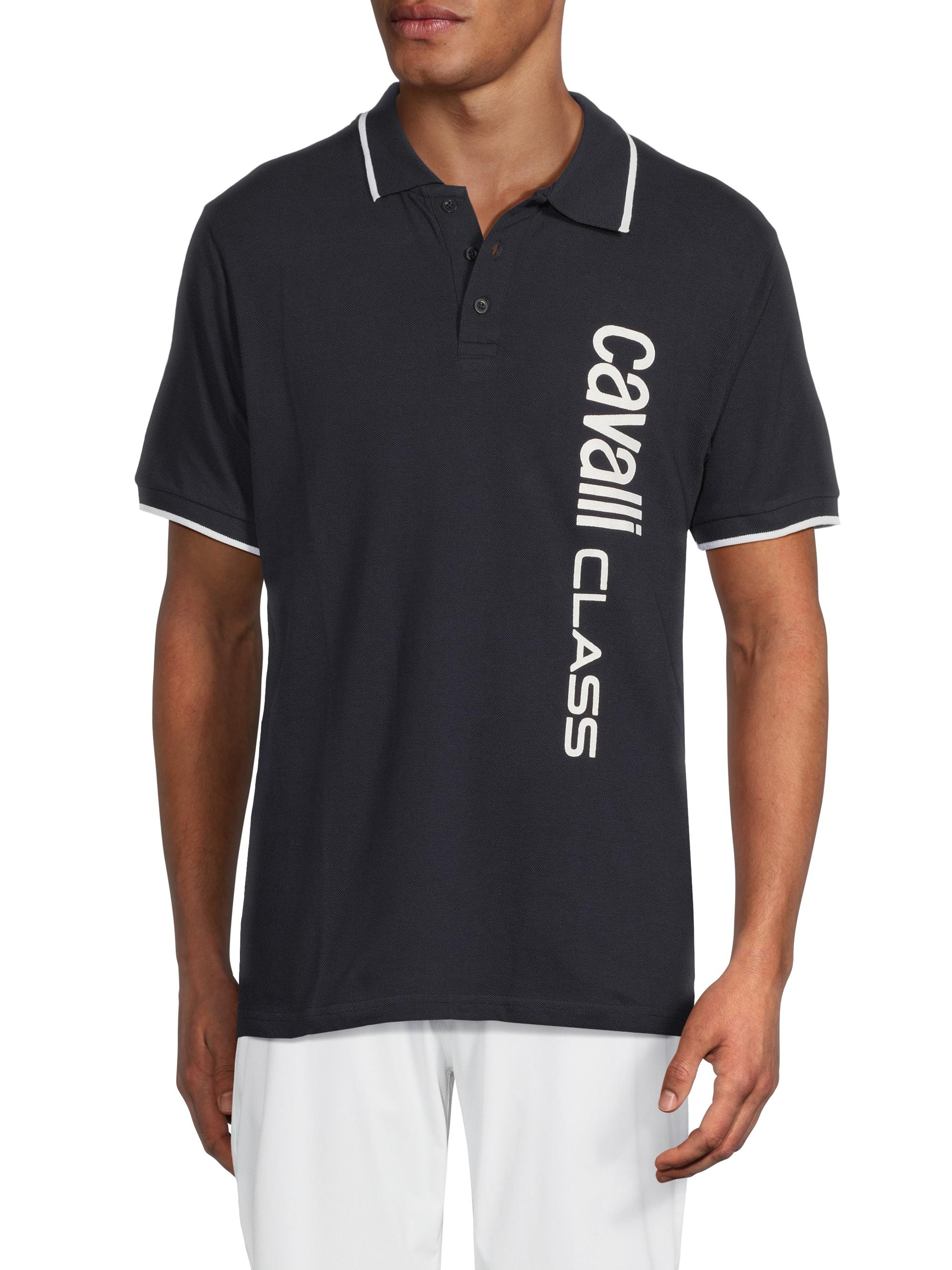 Click here for Cavalli Class by Roberto Cavalli Mens Logo Cotton... prices