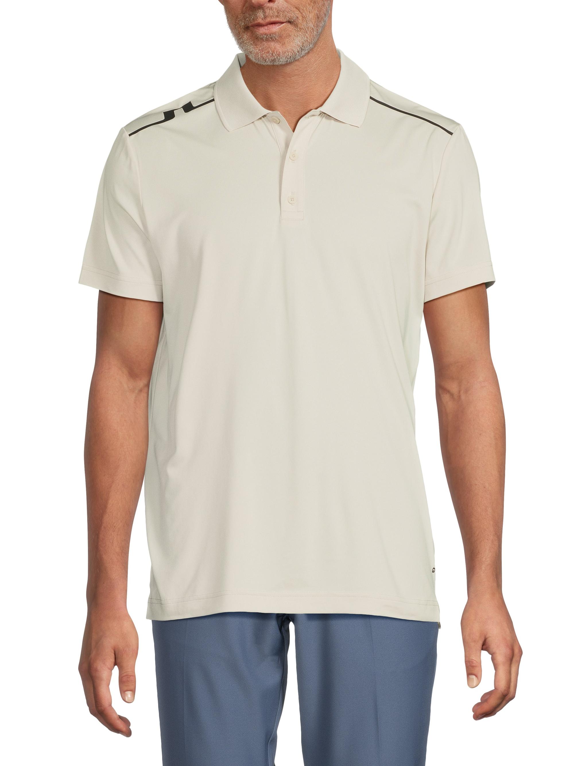 Click here for J. Lindeberg Mens Lionel Polo Shirt - Moon Beam -... prices