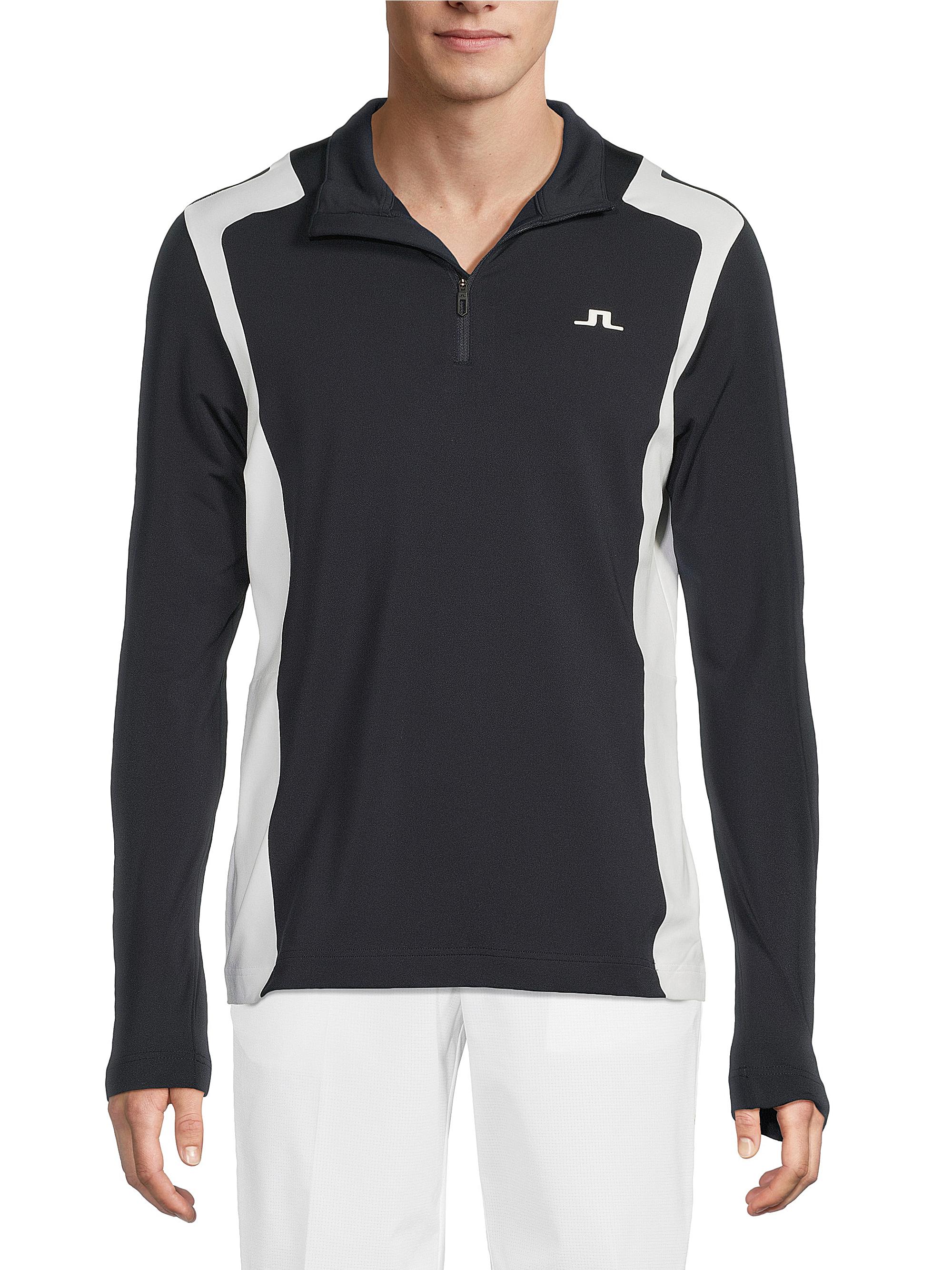 Click here for J. Lindeberg Mens Lukas Logo Colorblocked Pullover... prices