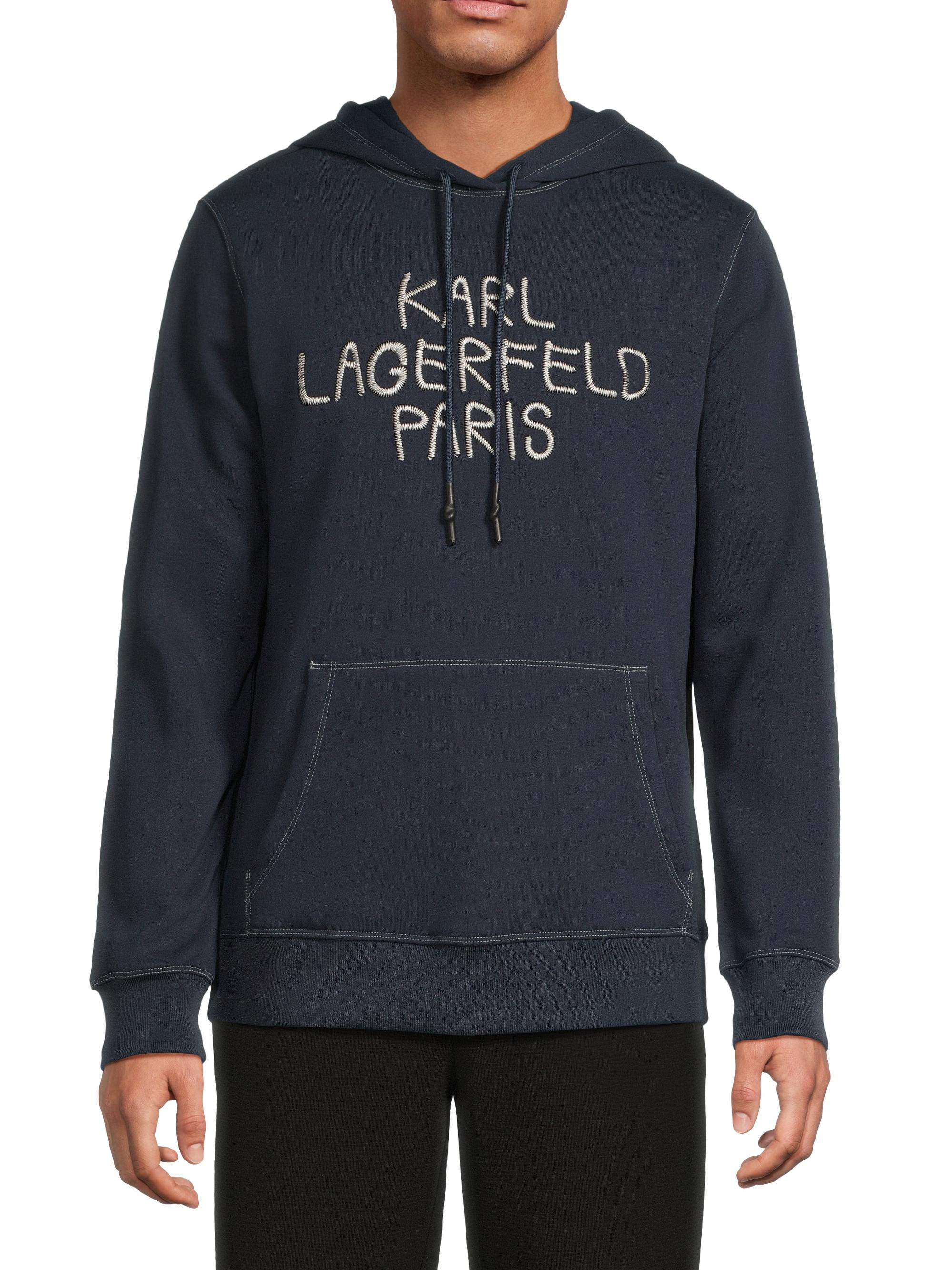 Click here for Karl Lagerfeld Paris Mens Embroidered Logo Cotton-... prices
