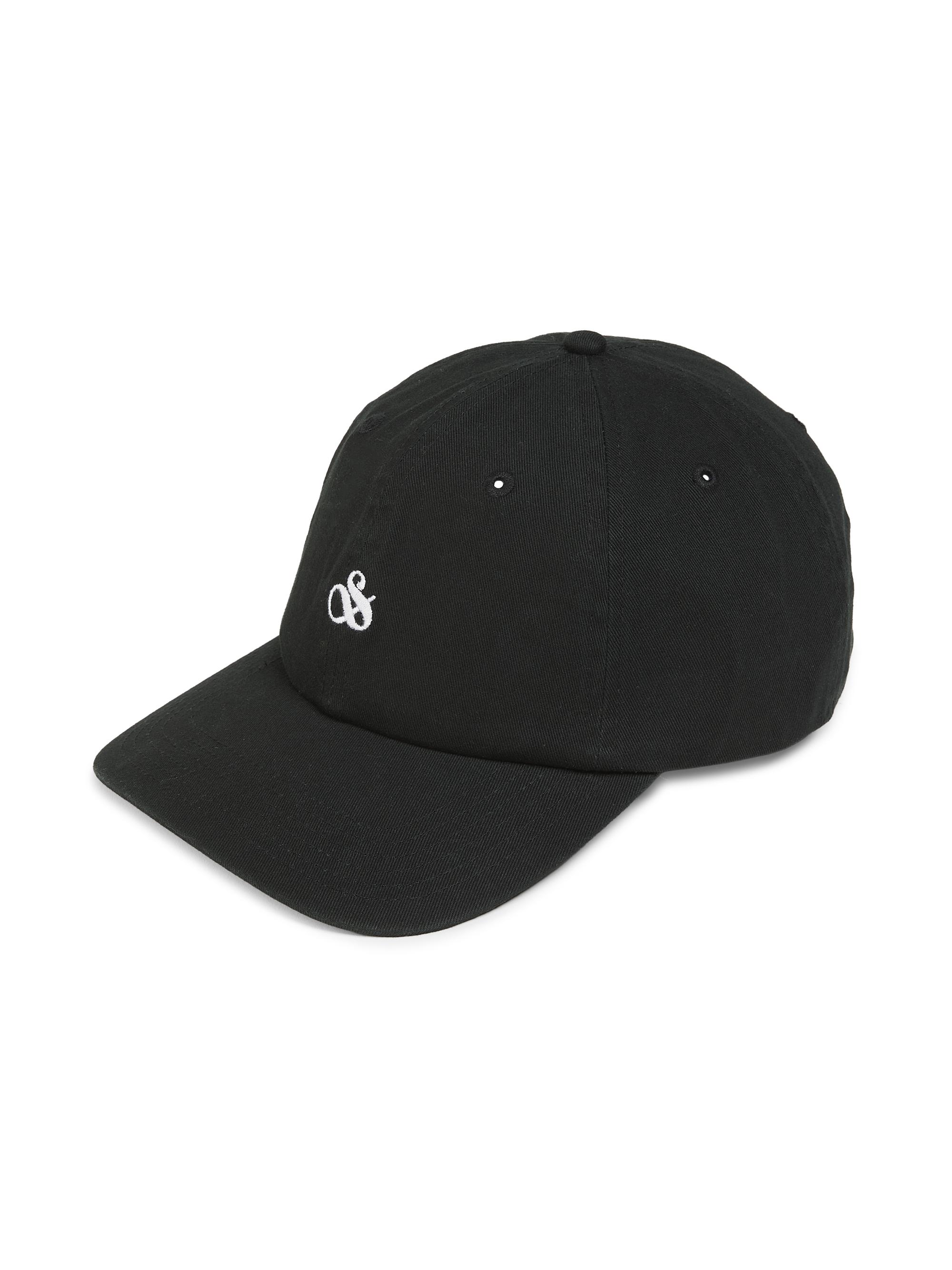 Click here for Scotch & Soda Mens Logo Cotton Baseball Cap - Blac... prices