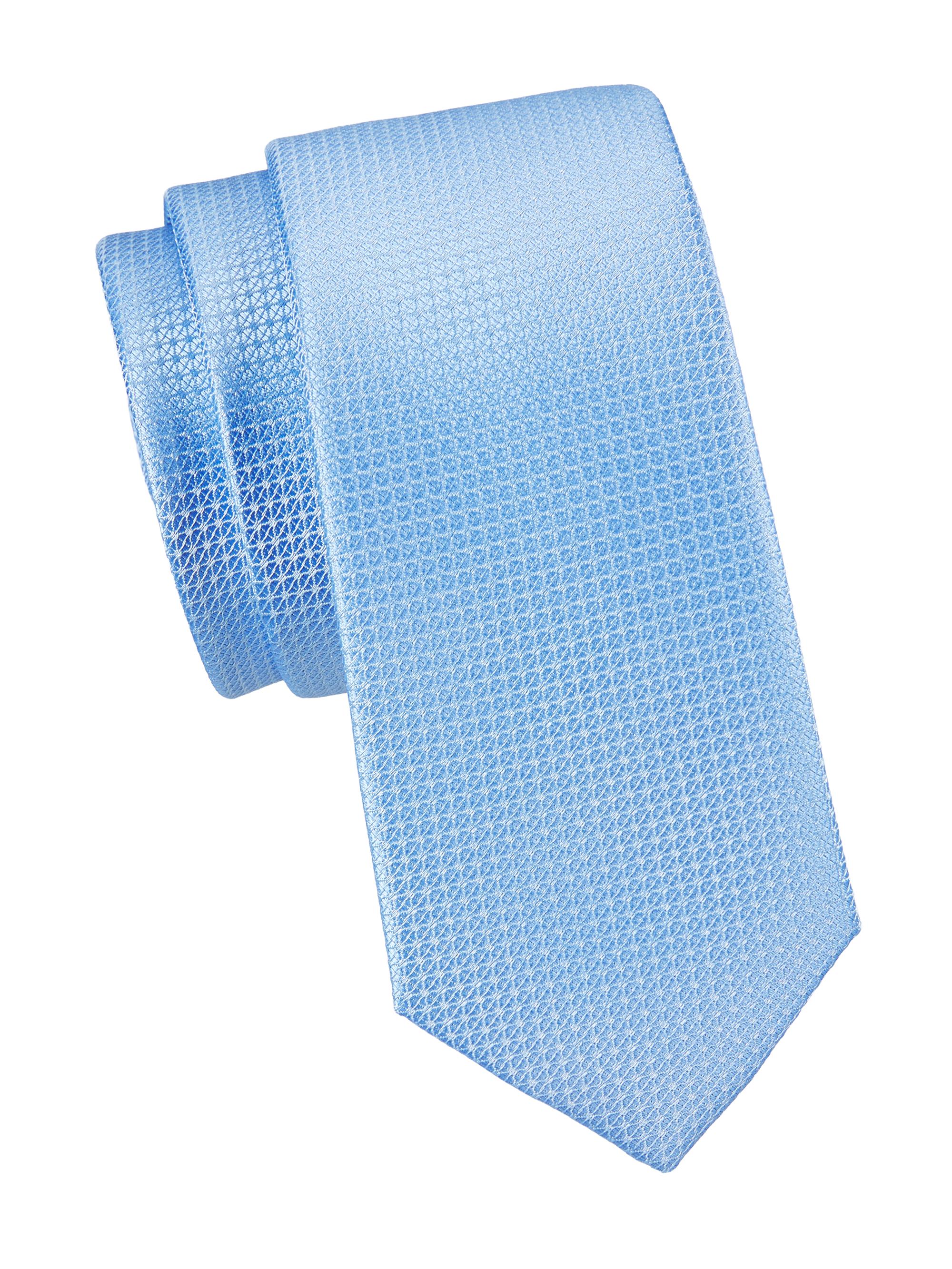 Click here for Ben Sherman Mens Textured Tie - Medium Blue prices