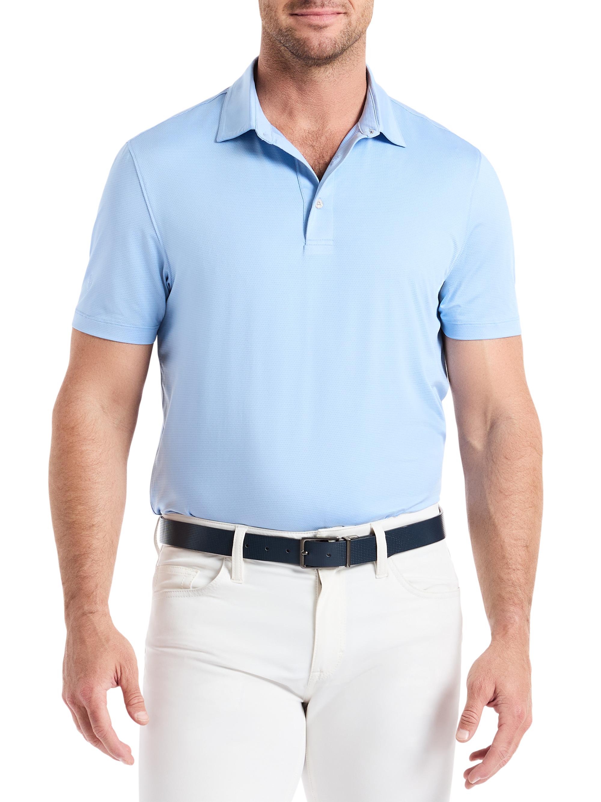 Click here for Robert Graham Mens Canto Trekking Polo Shirt - Cha... prices