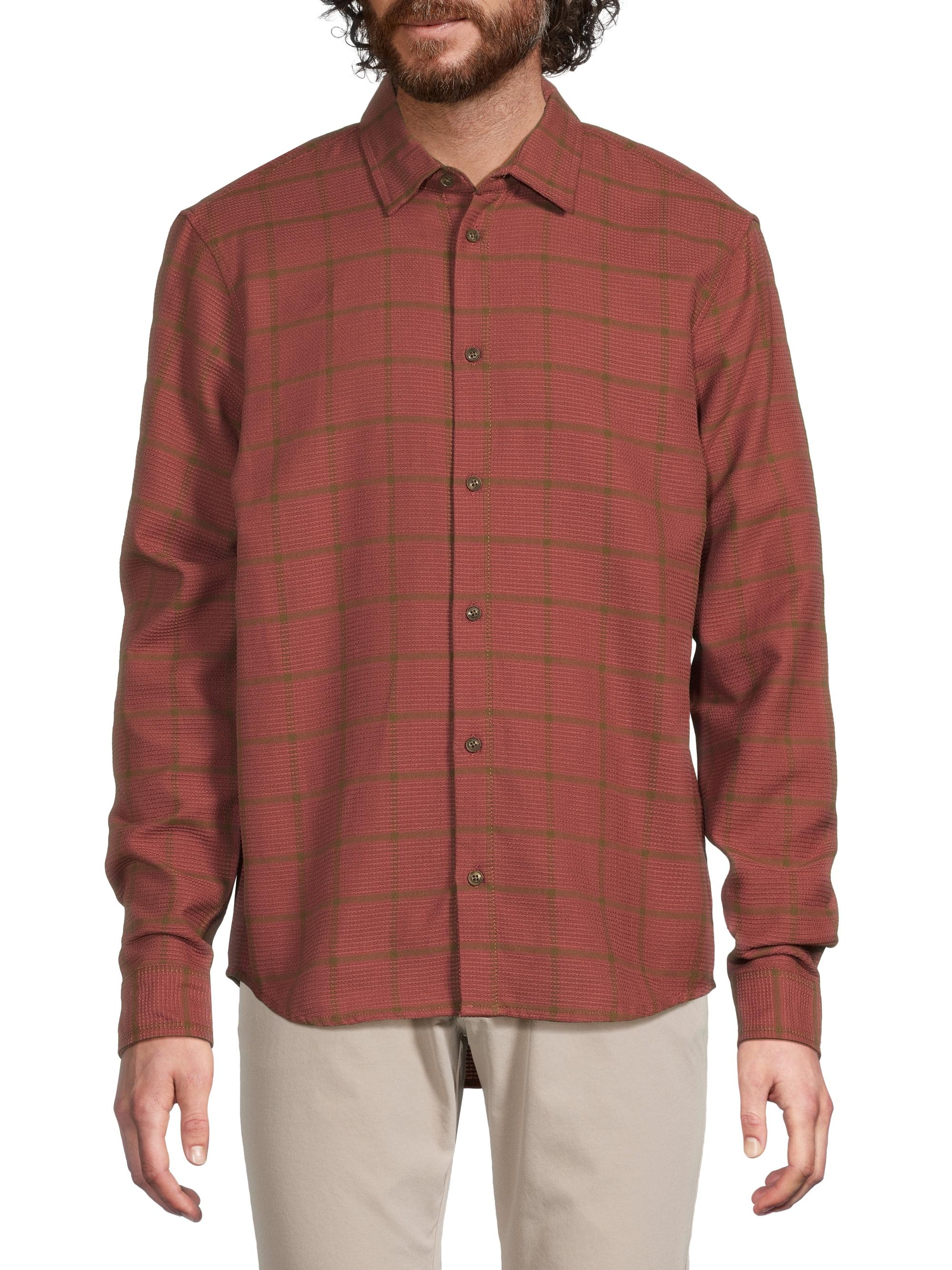 Click here for Blend Mens Bharnel Check Cotton Shirt - Hot Chocol... prices