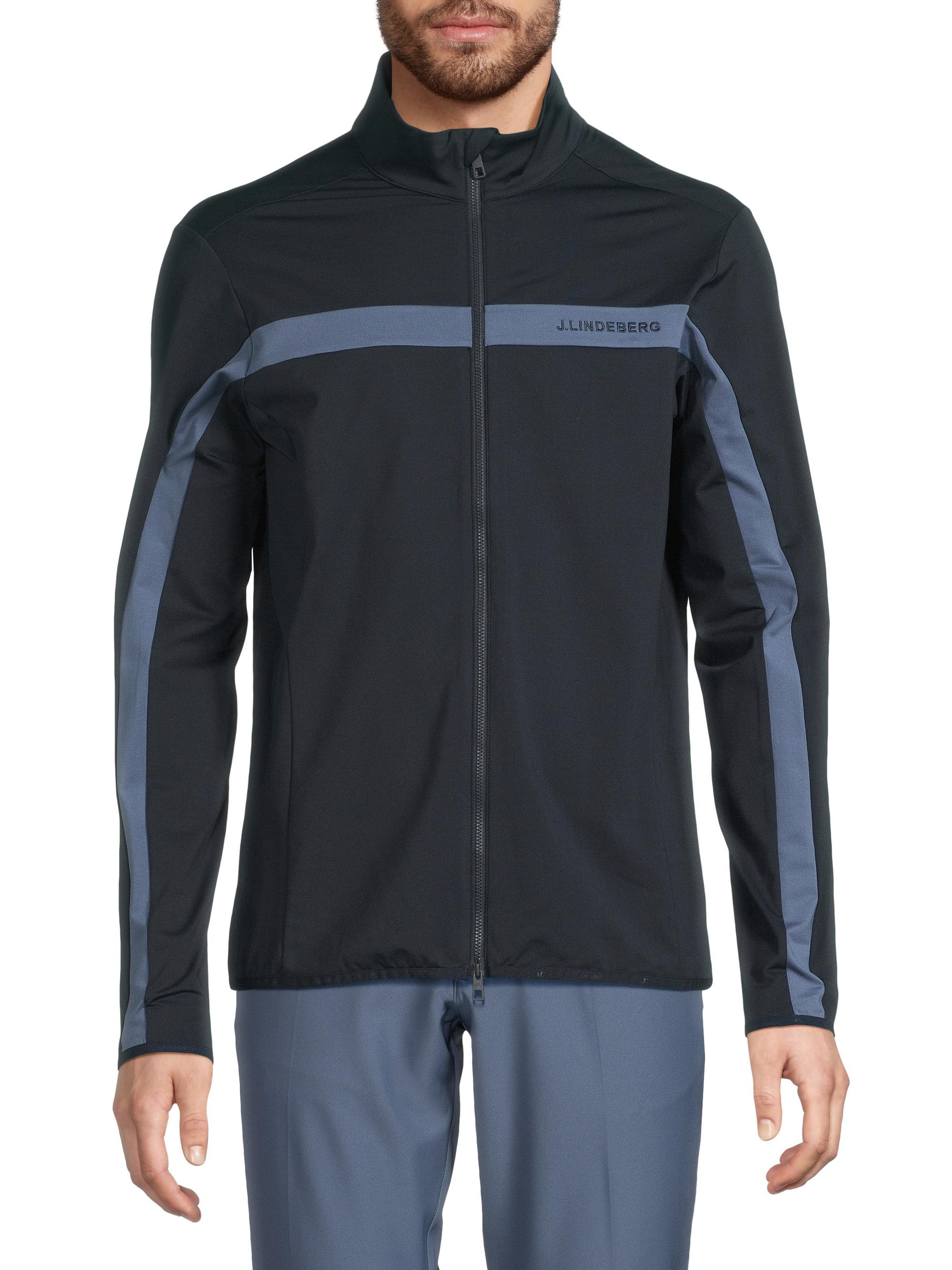 Click here for J. Lindeberg Mens Jarvis Mid-Layer Logo Jacket - N... prices