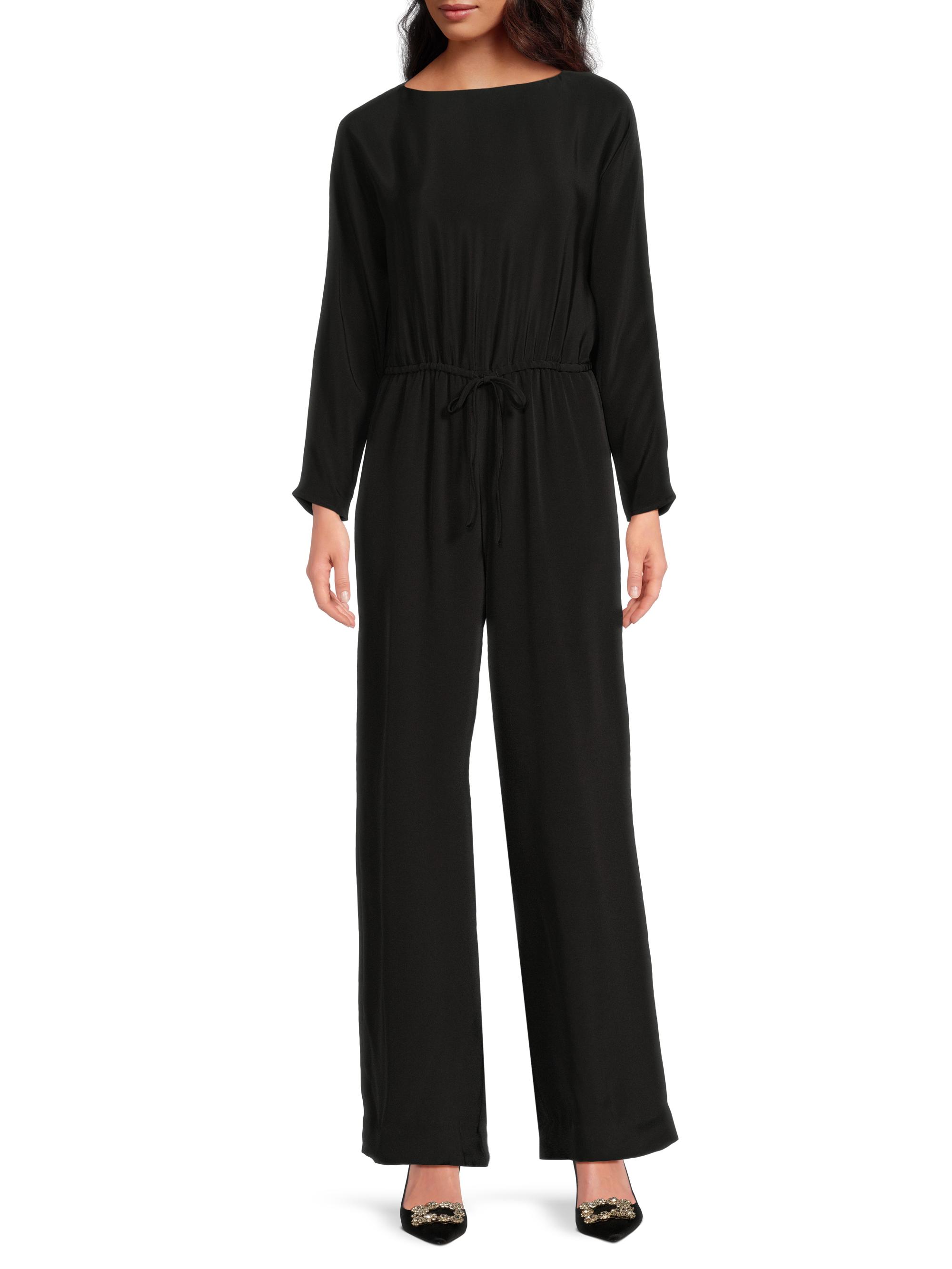 Click here for J. Mclaughlin Womens Silk Drawstring-Waist Jumpsui... prices