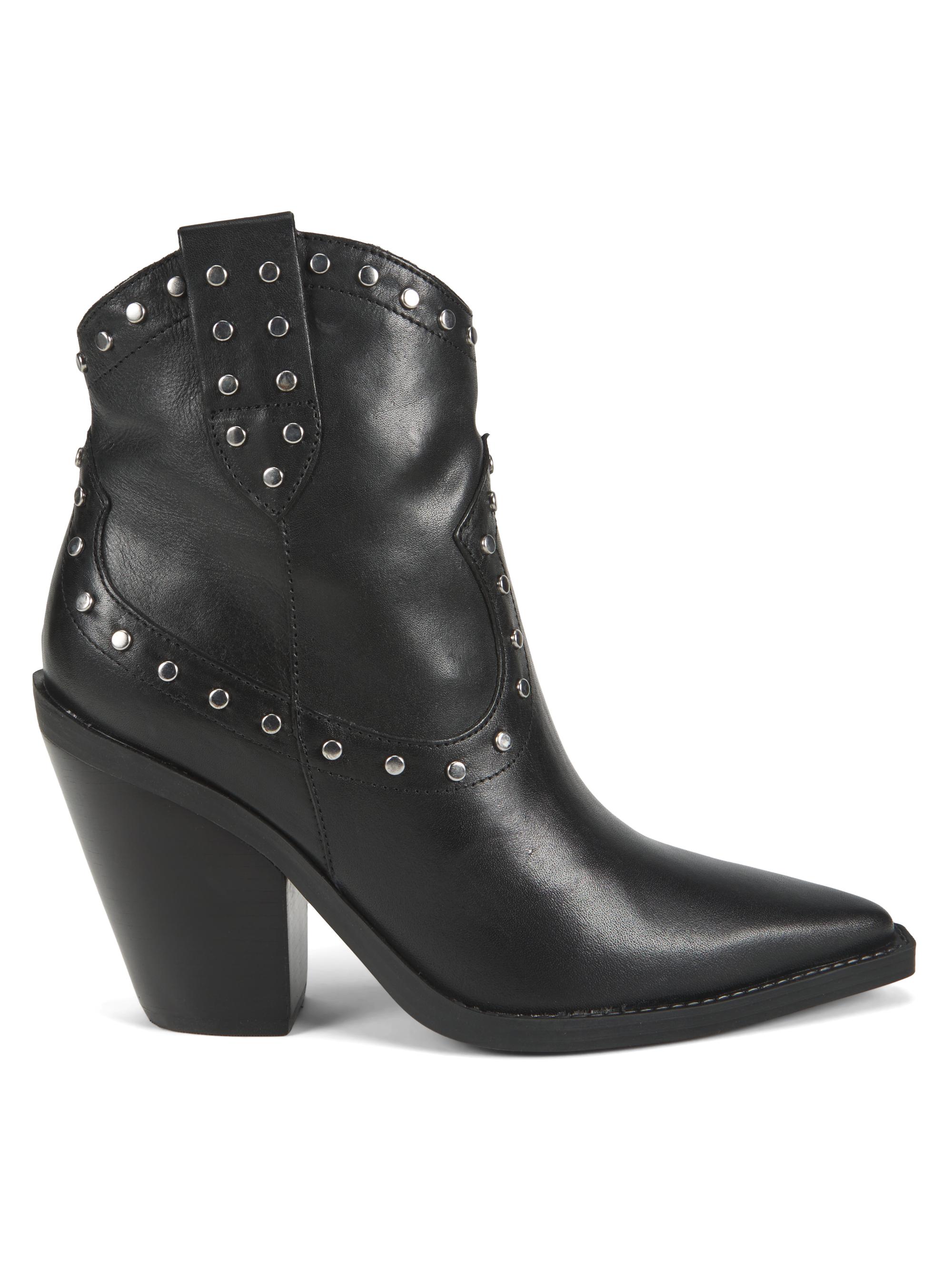 Click here for Arezzo Womens Norah 100MM Studded Leather Boots -... prices