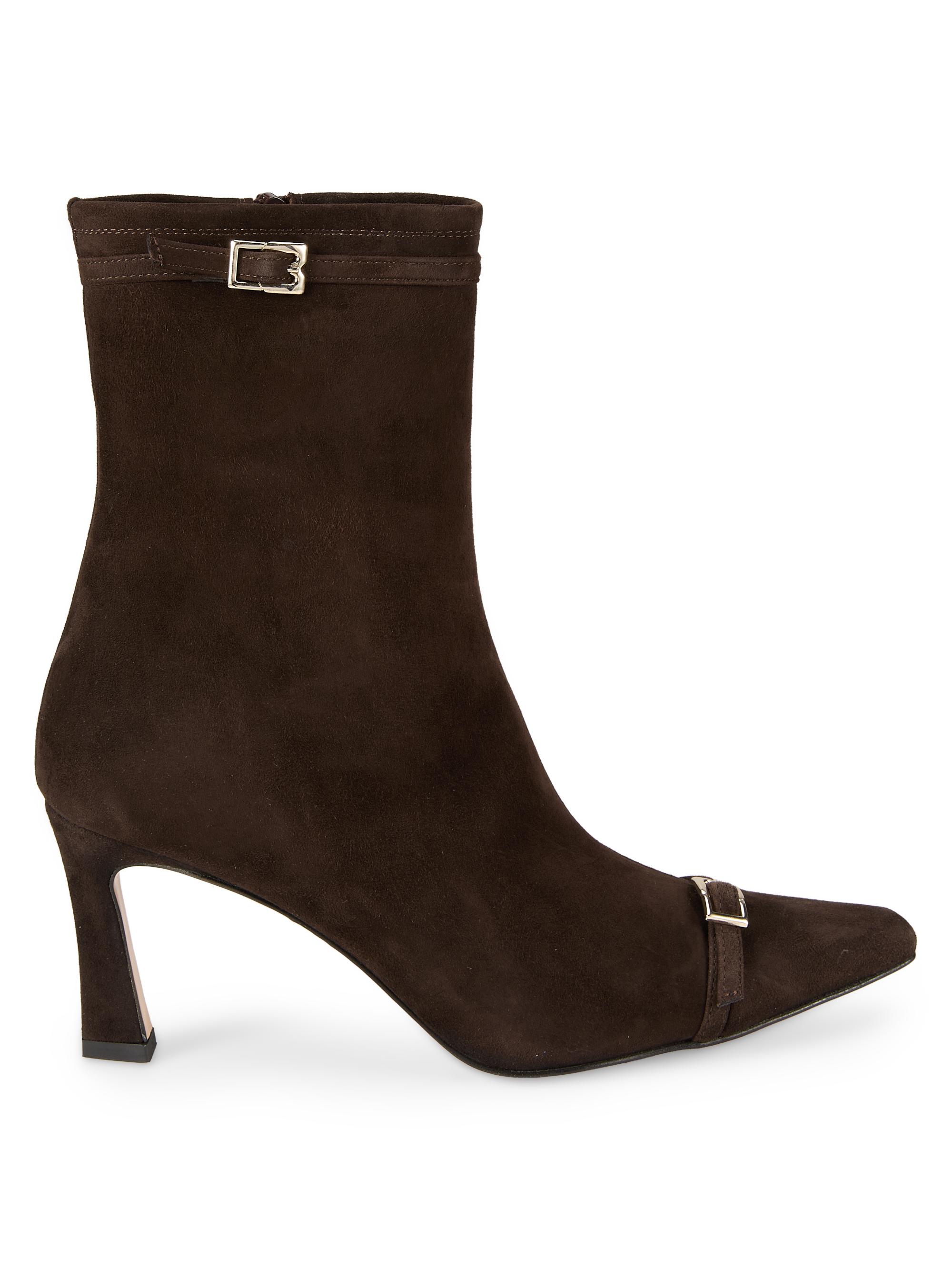 Click here for Bruno Magli Womens Addison 60MM Suede Stiletto Hee... prices