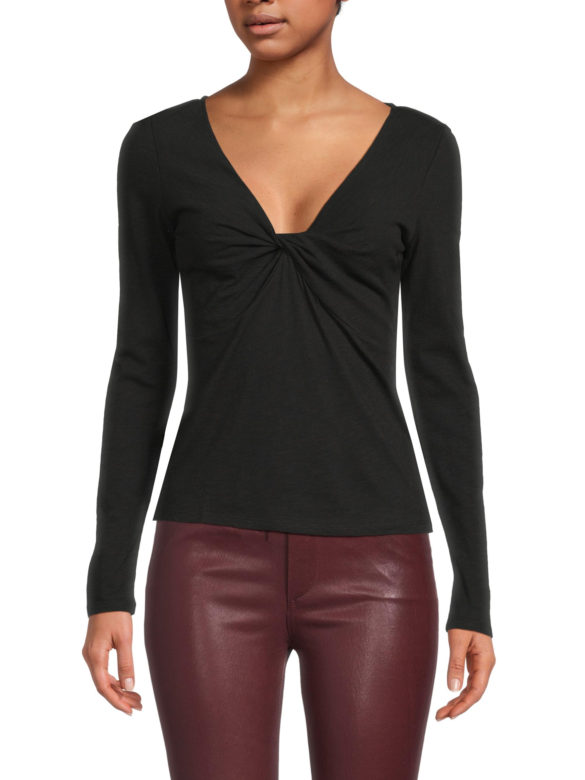 Click here for Joes Jeans Womens The Ava Twisted Stretch Cotton T... prices