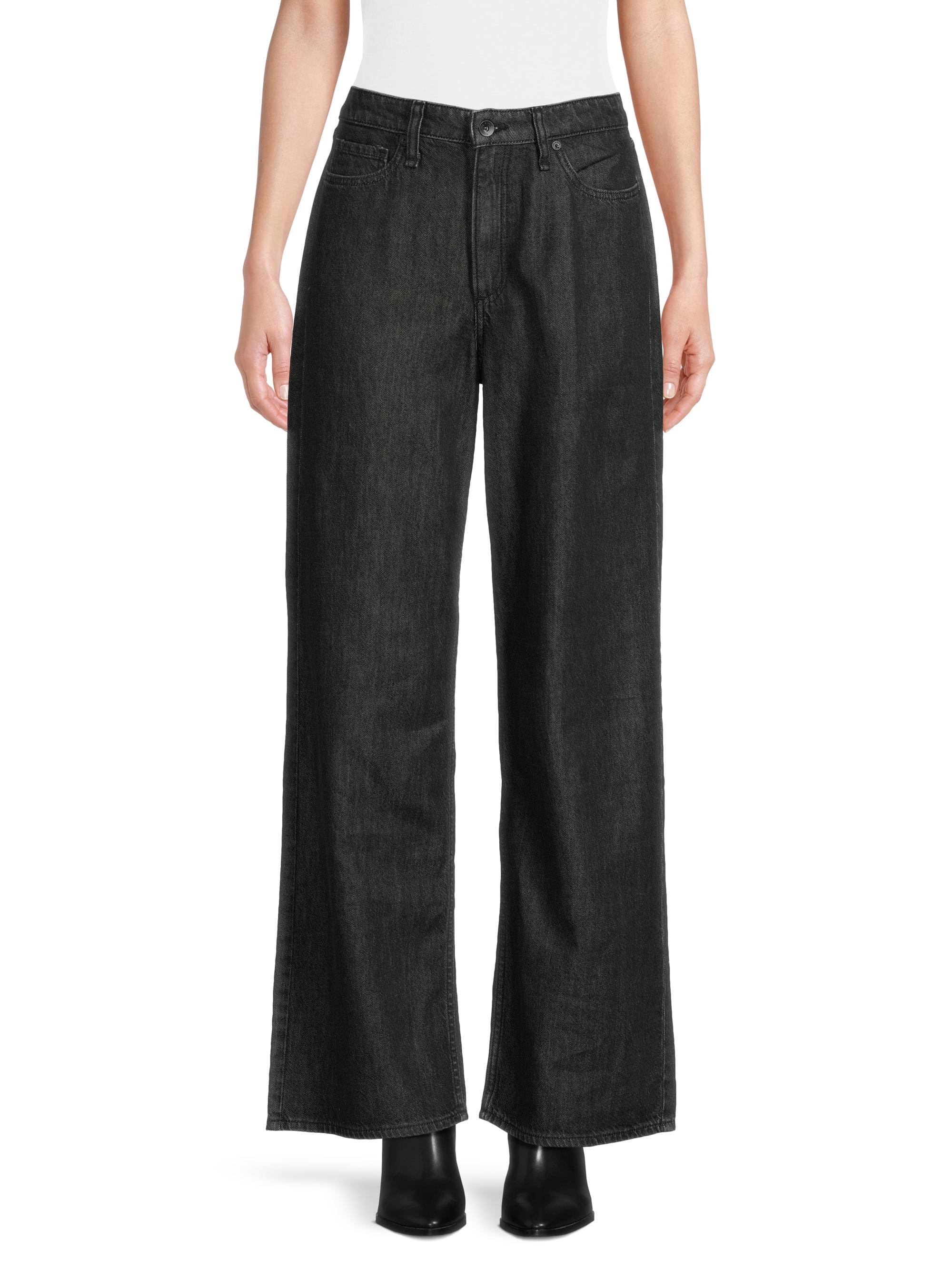 Click here for Rag & Bone Womens Lori Stretch Cotton Wide-Leg Jea... prices