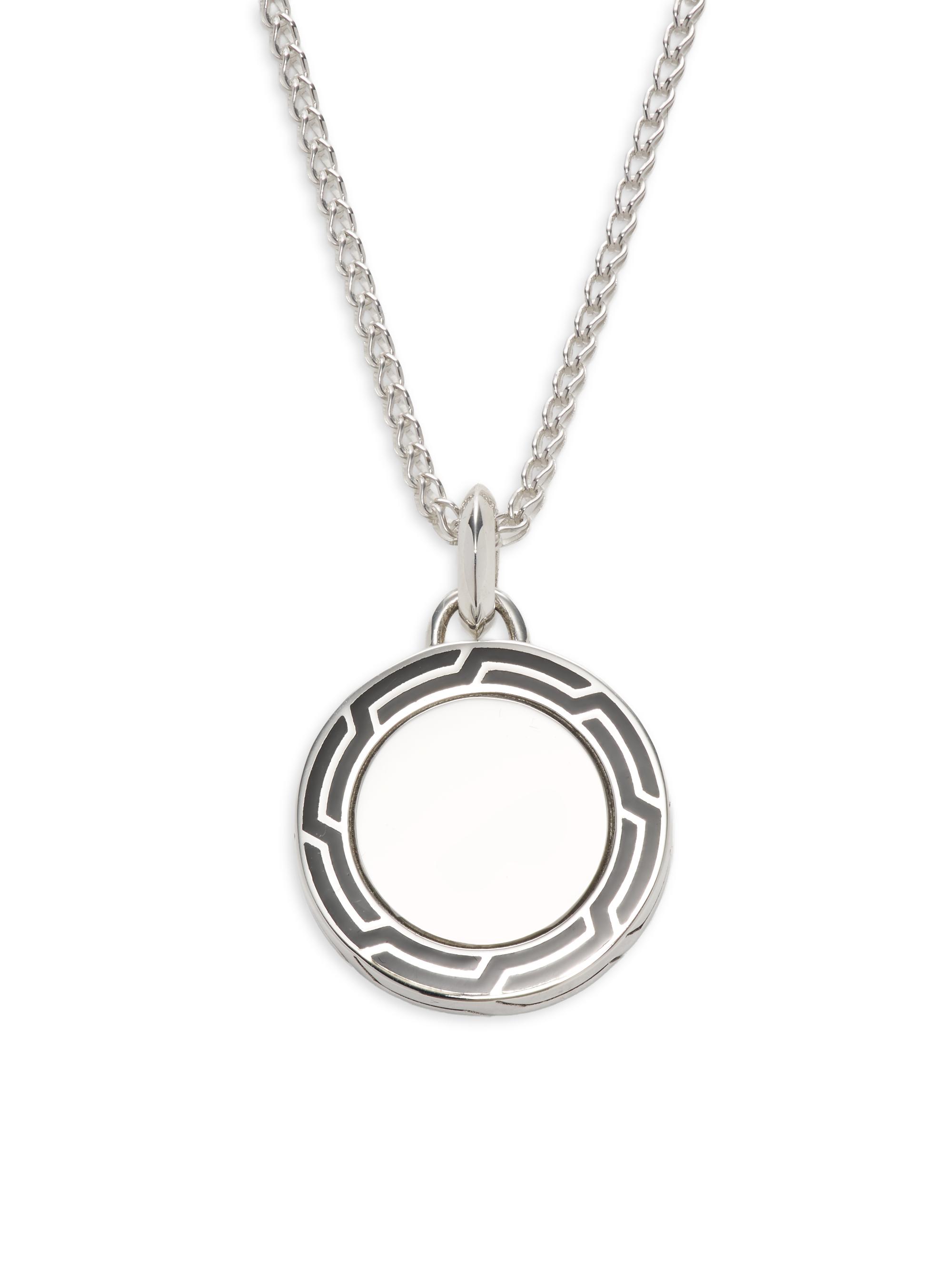 Click here for John Hardy Mens ID Sterling Silver & Black Enamel... prices